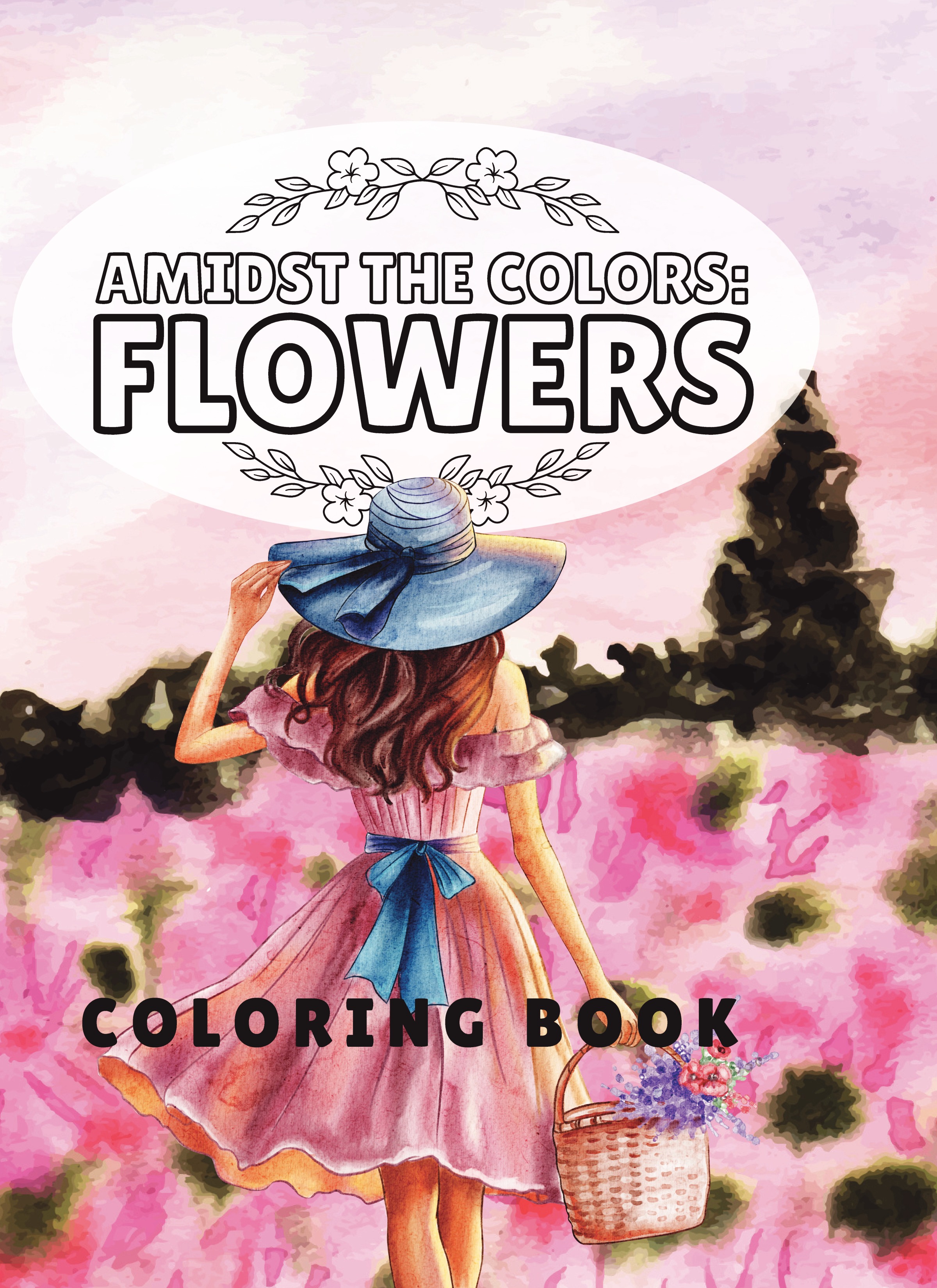 Amidst the Colors: Flowers Coloring book | Pothi.com