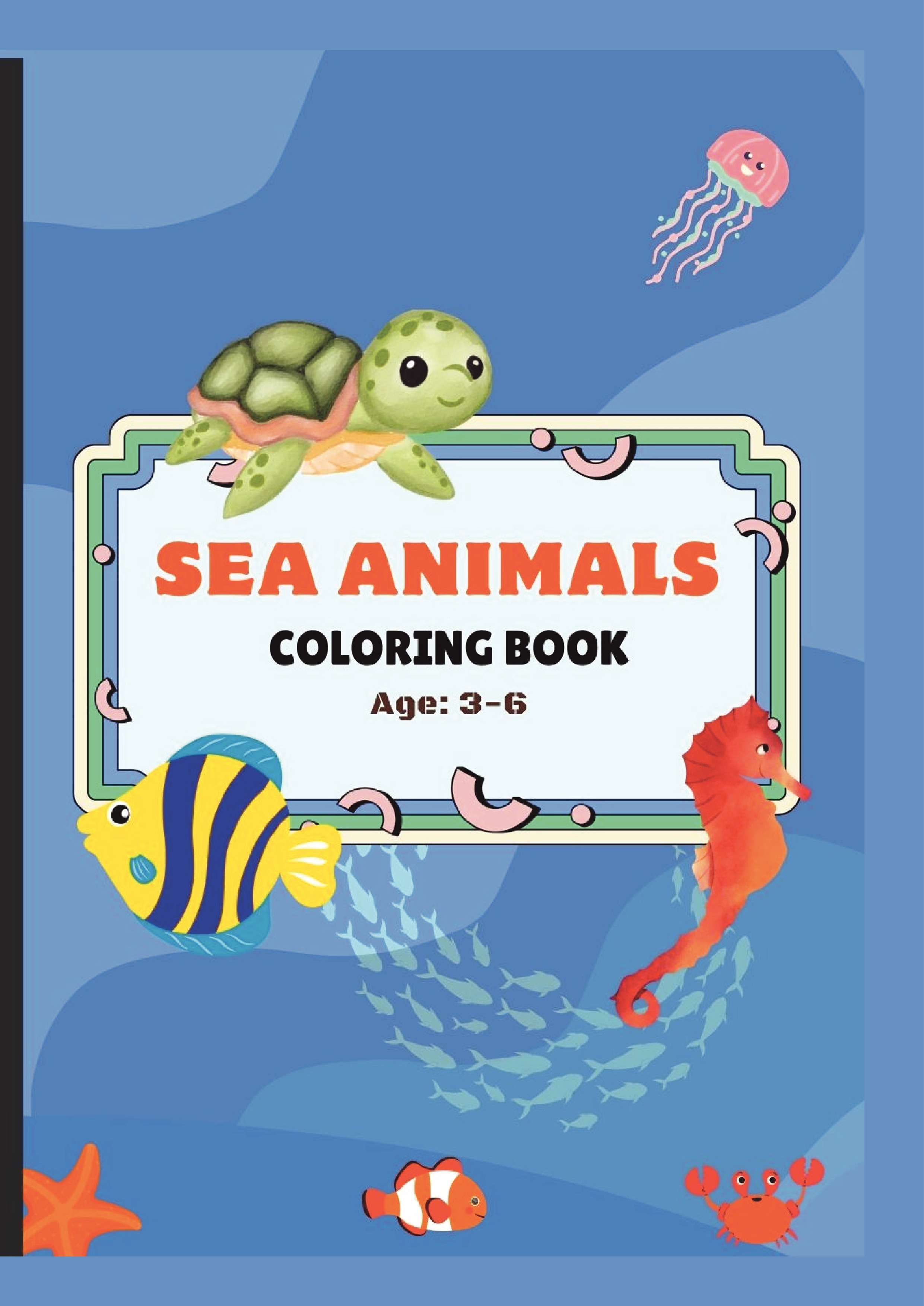 Sea Animals Coloring Book for Kids: | Pothi.com