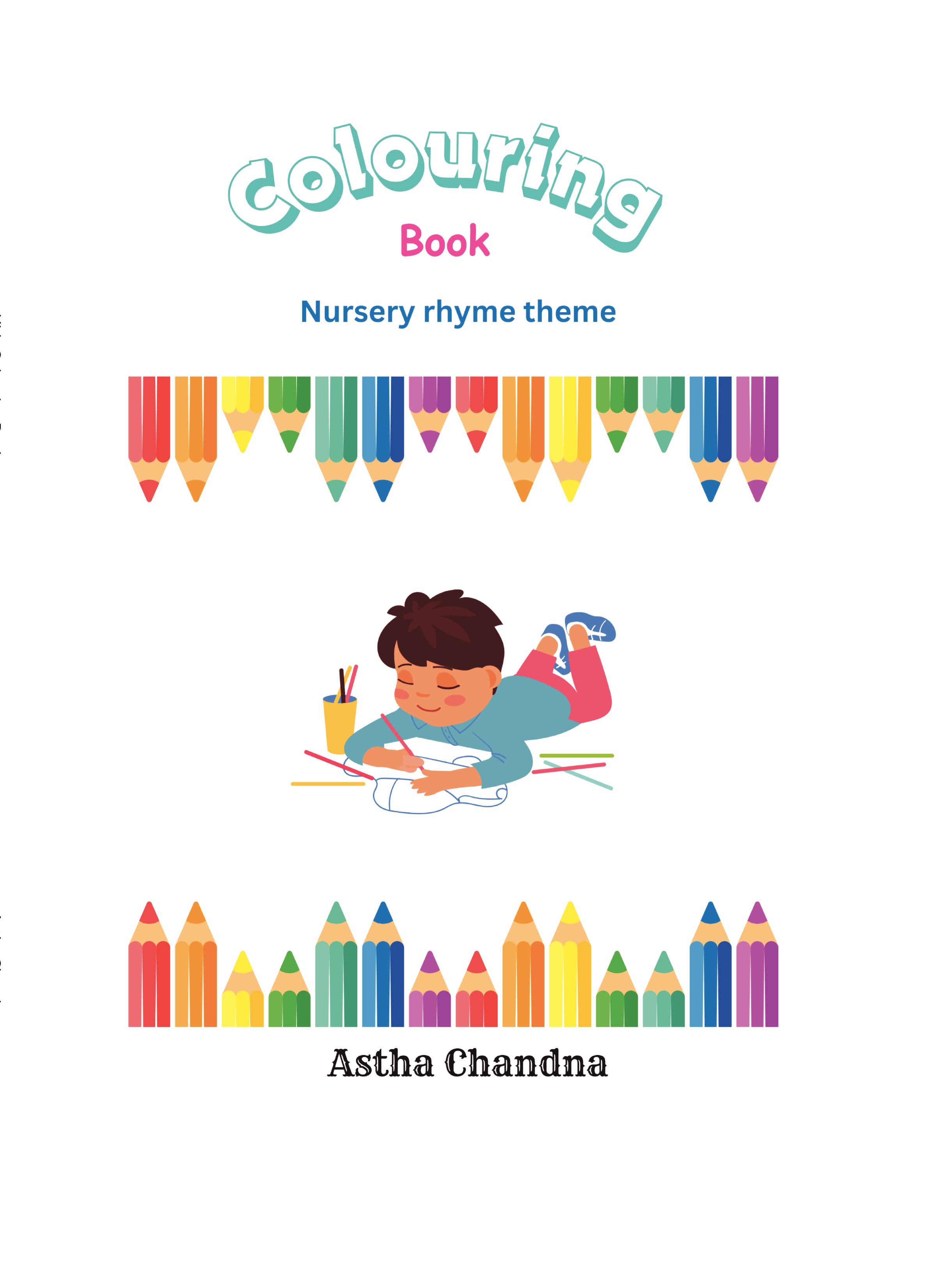 Kids Colouring Book- Nursery Rhyme Theme | Pothi.com