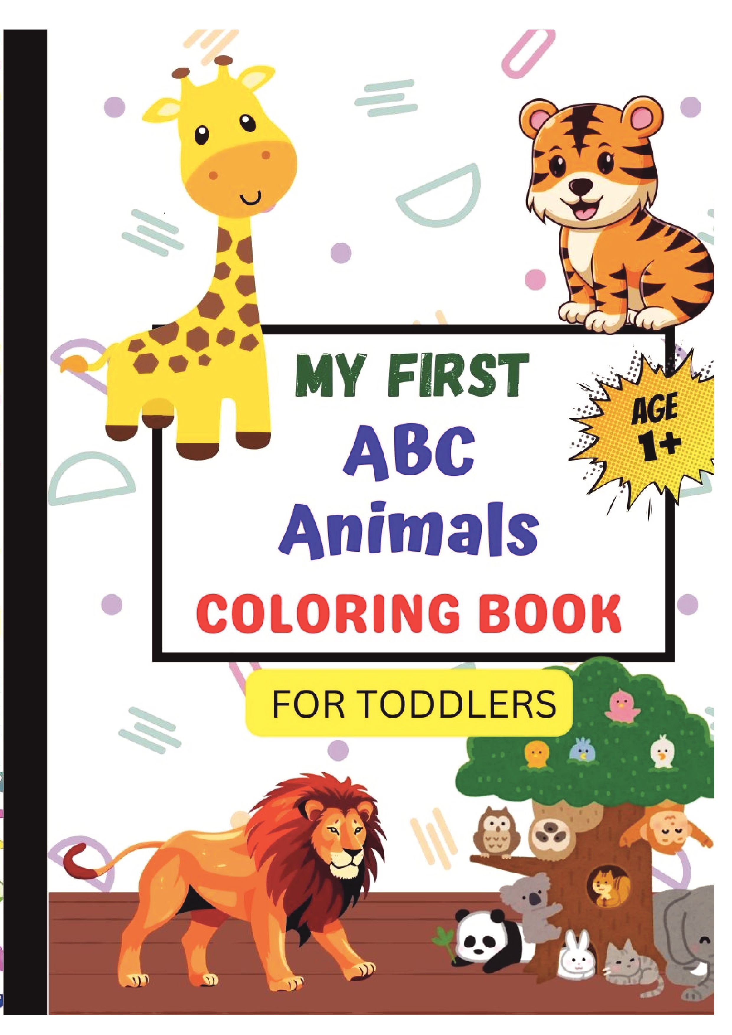 My First ABC Animal Coloring book | Pothi.com