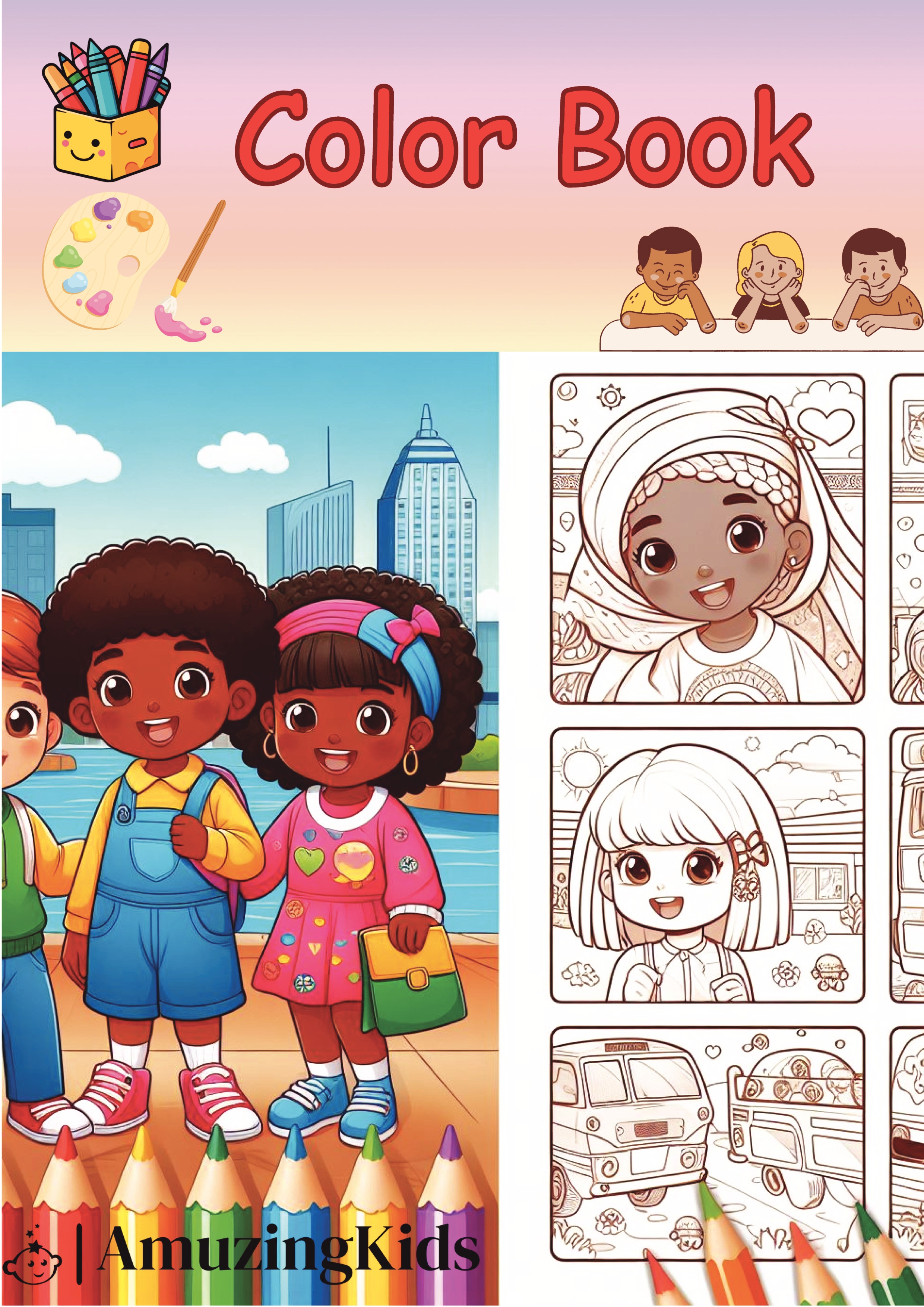 Colorful Adventures: A Coloring Book for All Ages | Pothi.com
