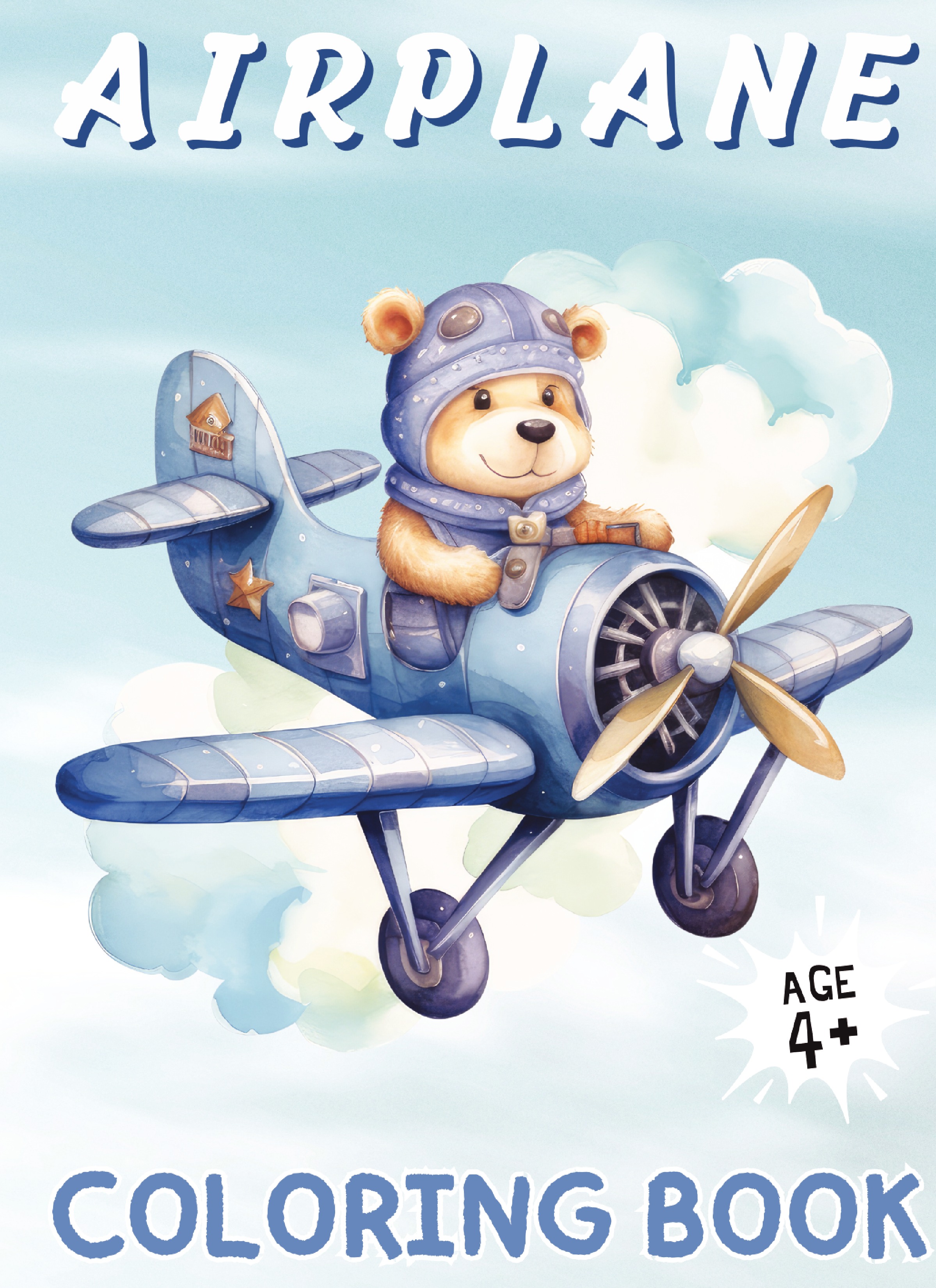 Airplane Coloring Book | Pothi.com