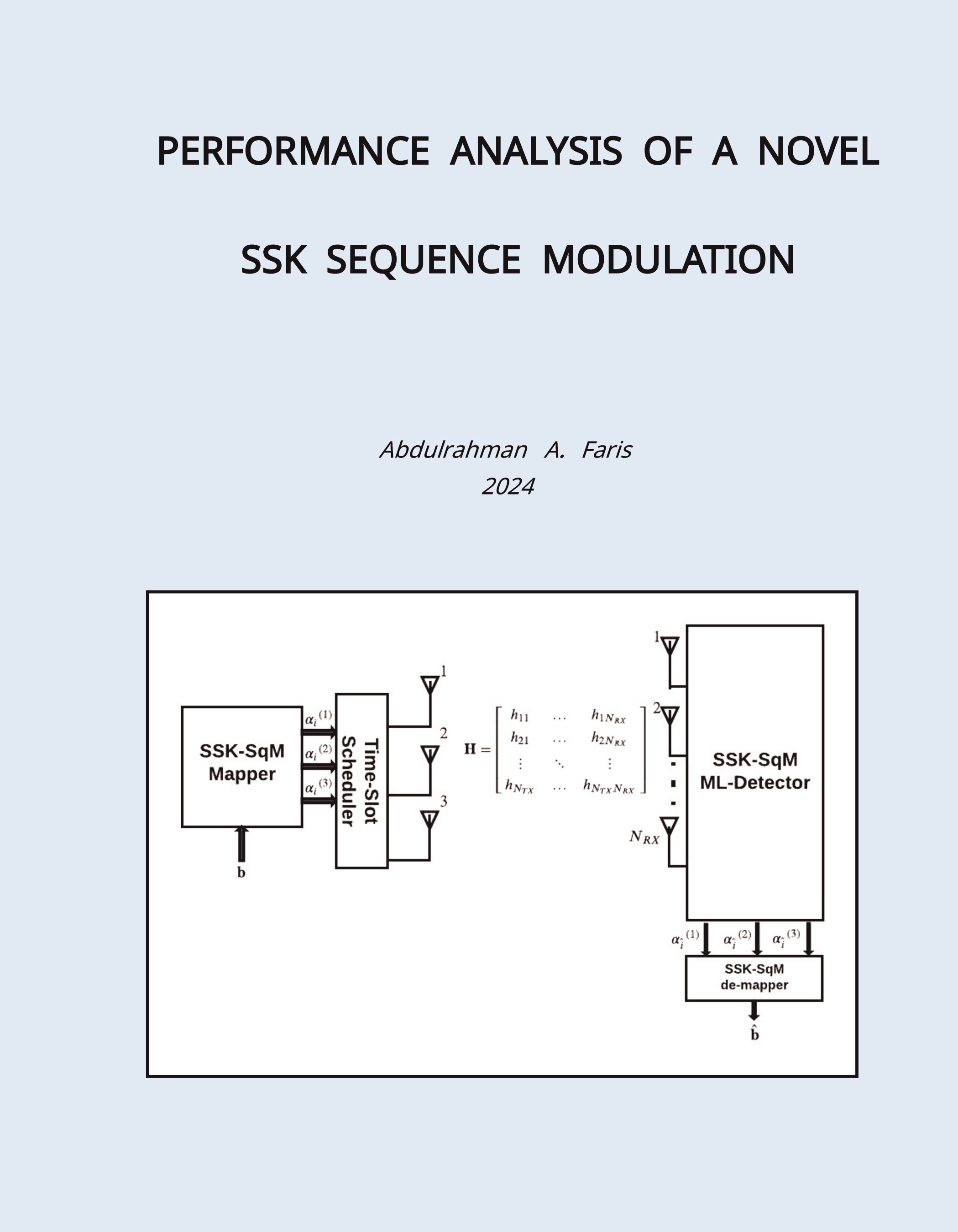 Performance Analysis of a Novel SSK Sequence Modulation | Pothi.com