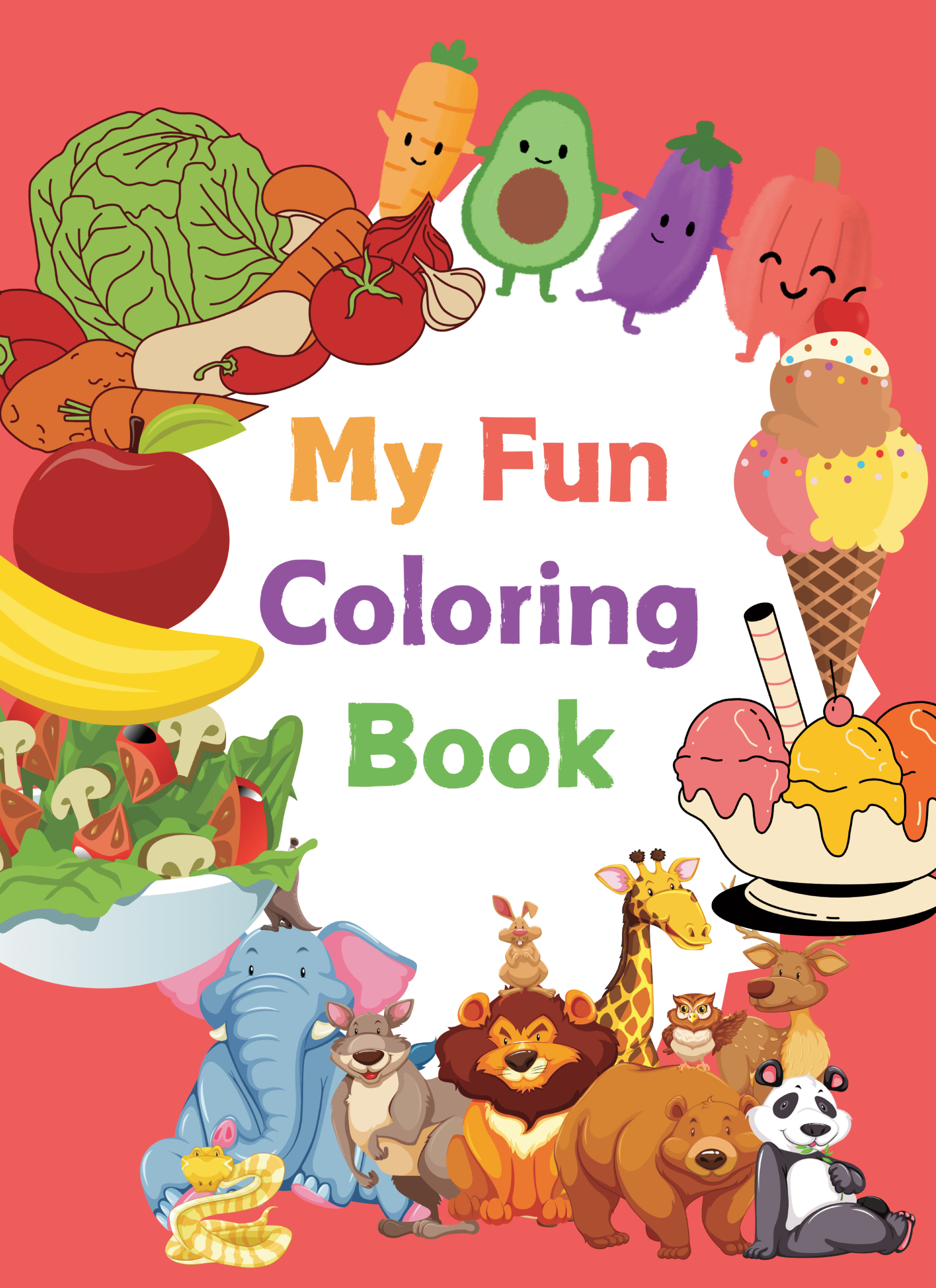 Color and Learn: A Fun-Filled Activity Book for Kids - Coloring and ...