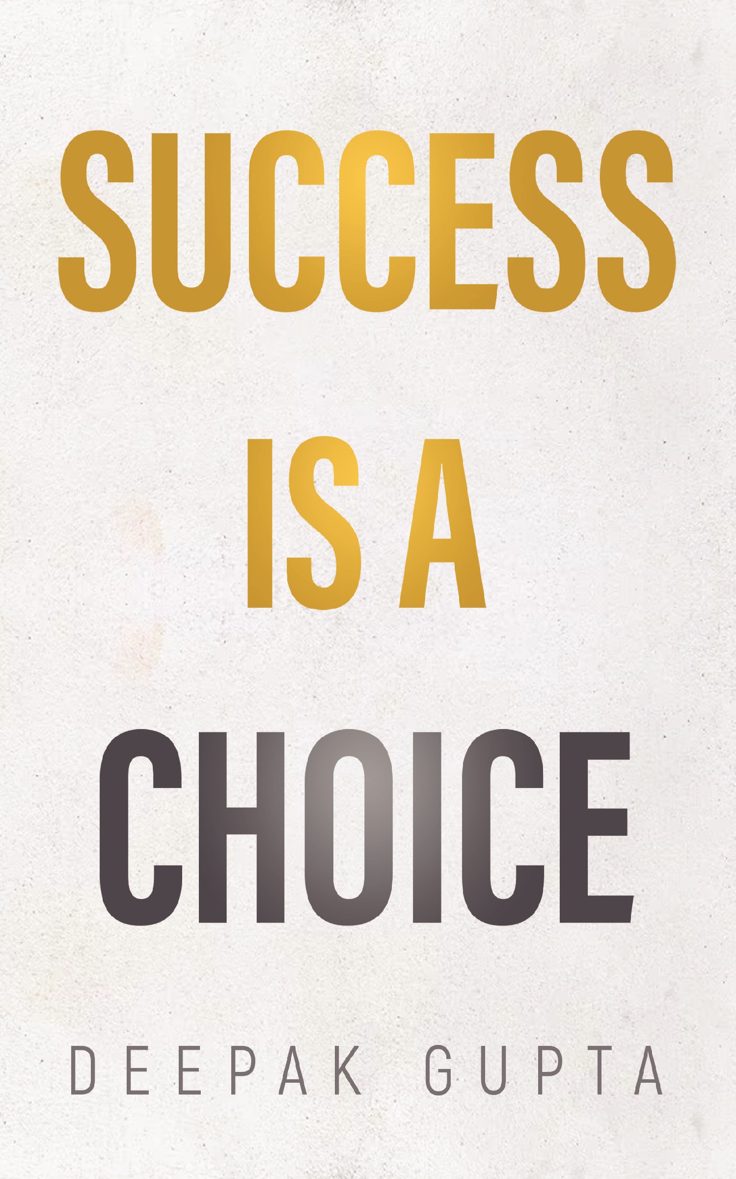 Success is a Choice | Pothi.com