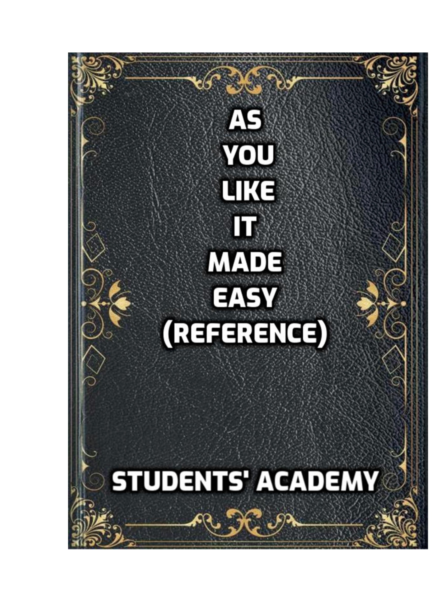As You Like It Made Easy (Reference) | Pothi.com