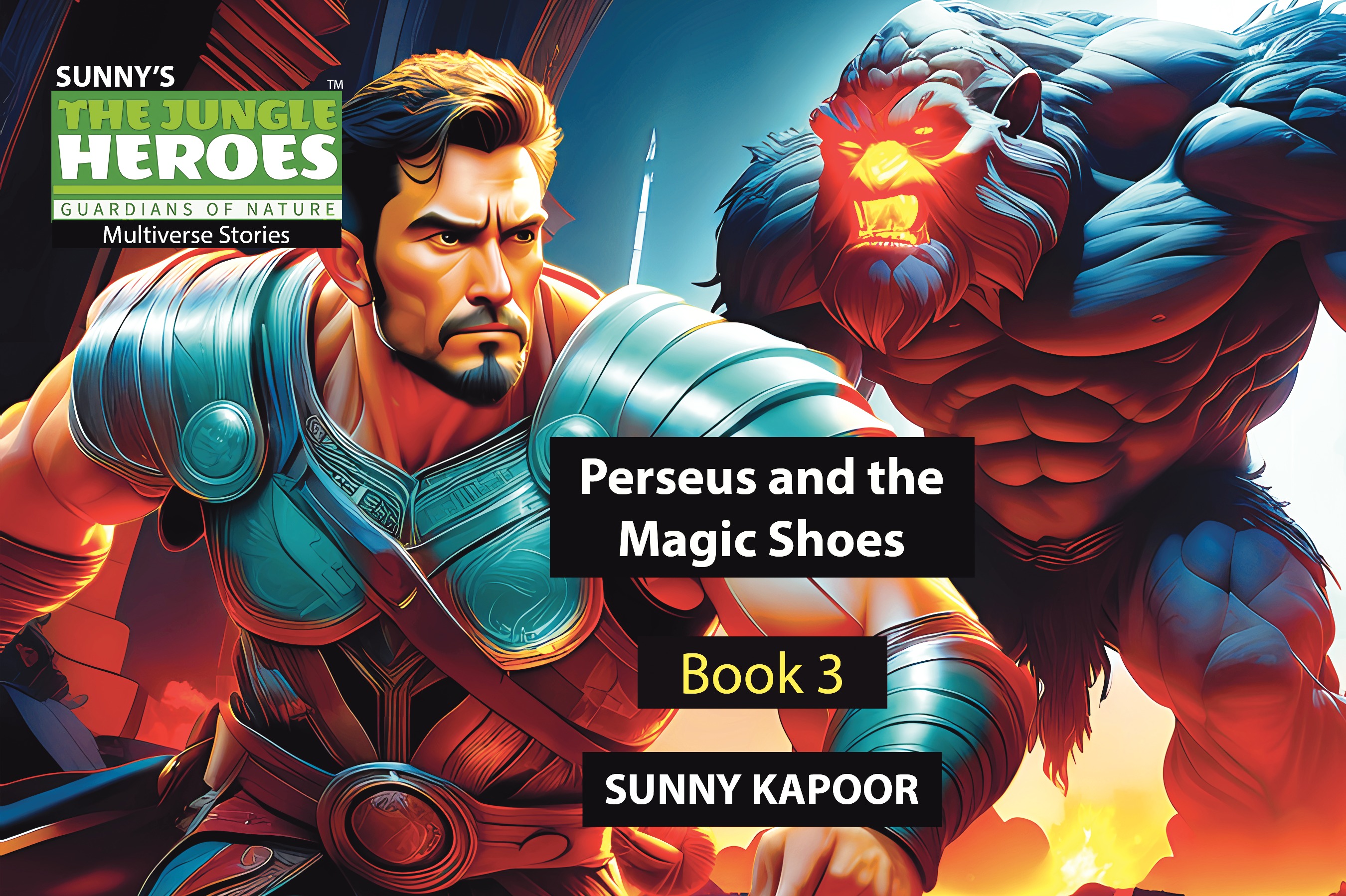 The Jungle Heroes Multiverse Stories : Perseus and the Magic Shoes. Book 3. | Pothi.com