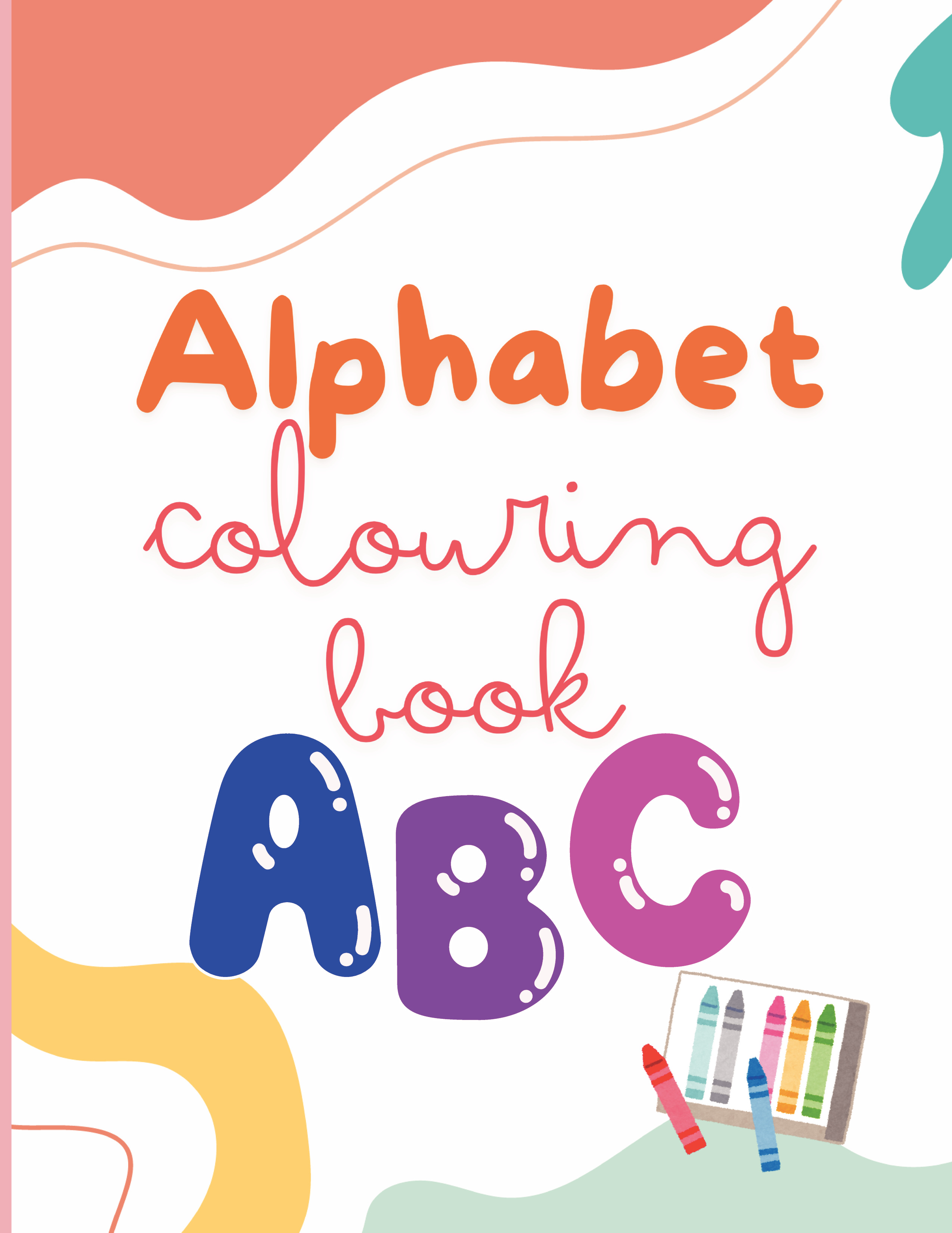 Alphabet colouring book ABC | Pothi.com