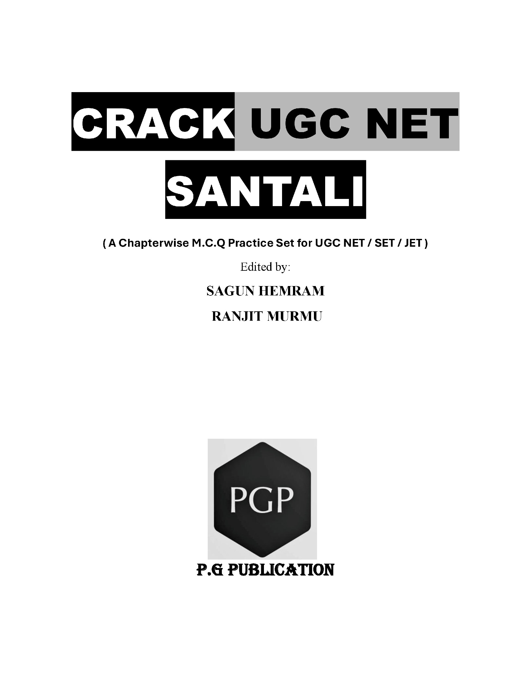 Crack UGC NET SANTALI | Pothi.com