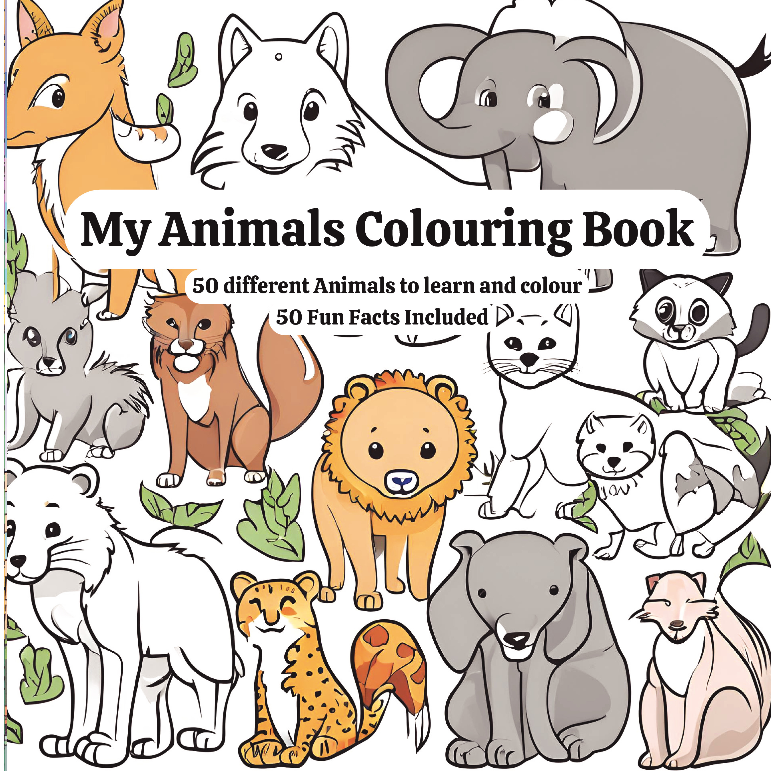 My Animals Colouring Book | Pothi.com