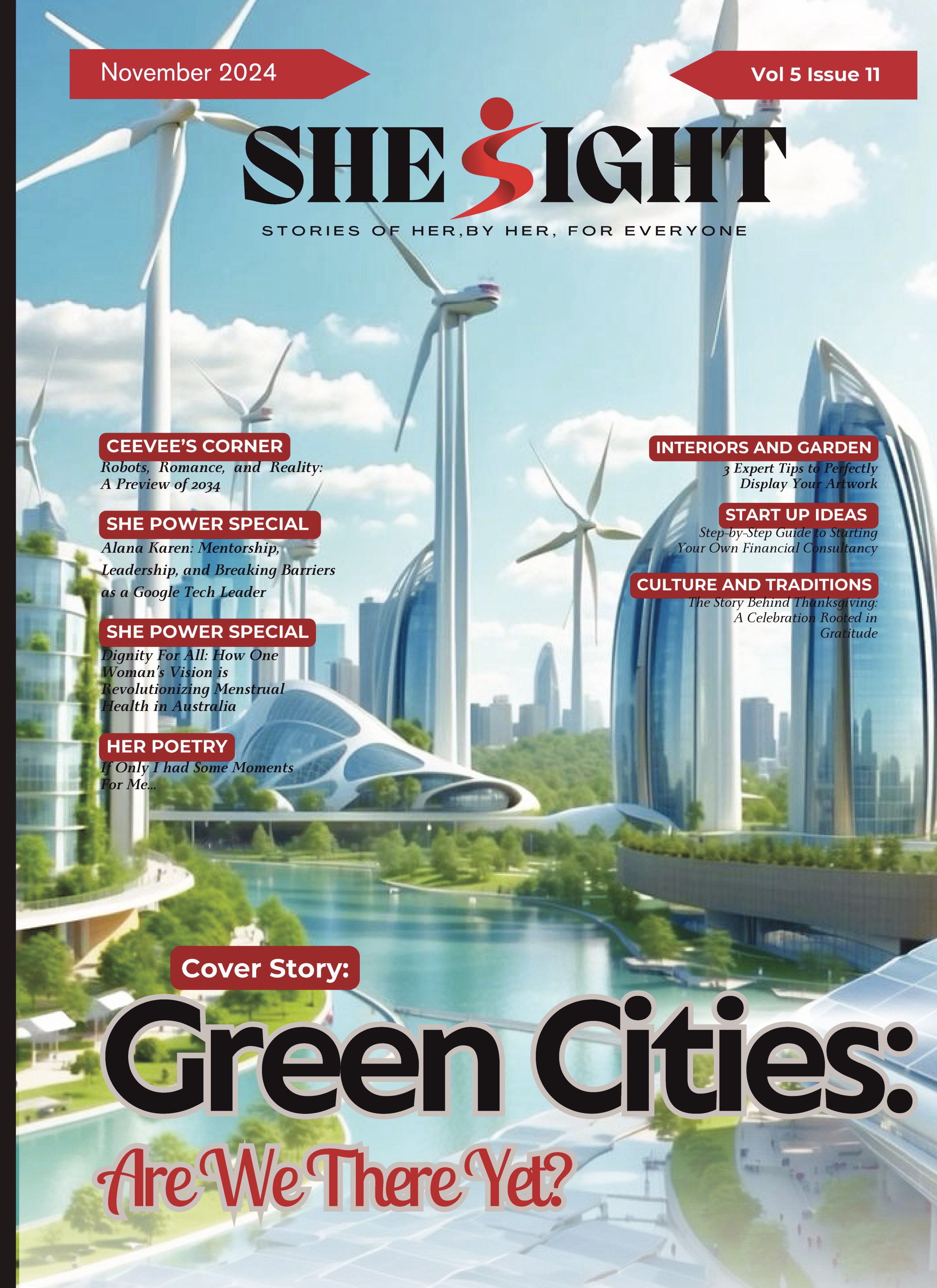 She Sight Magazine November Edition 2024 | Pothi.com
