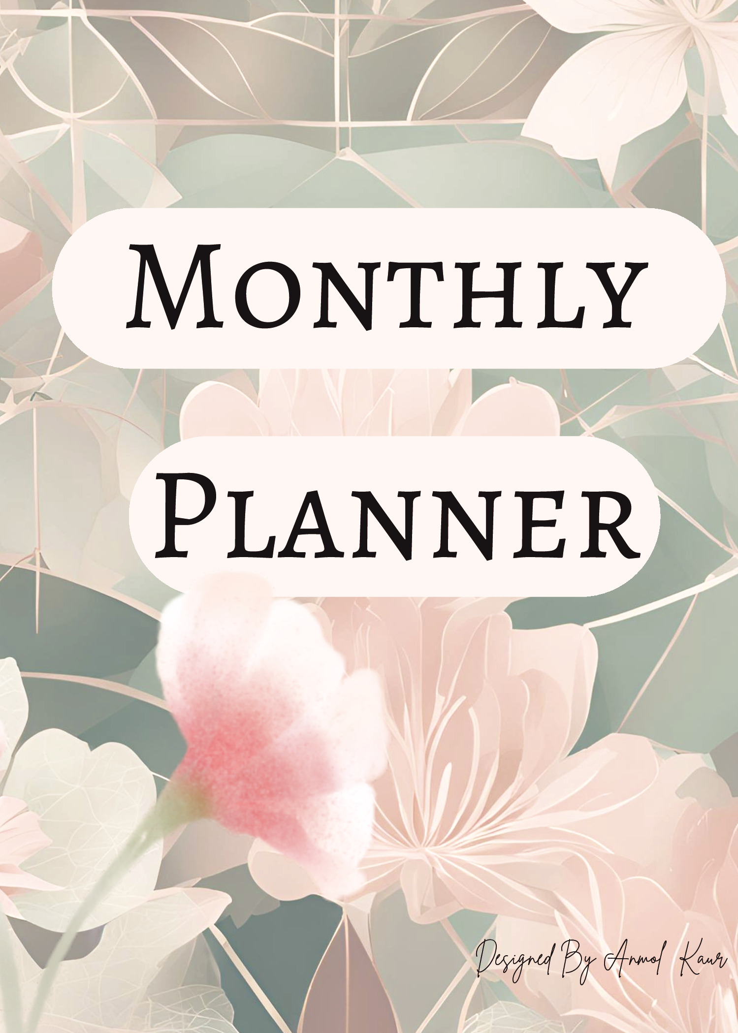 Monthly planner | Pothi.com