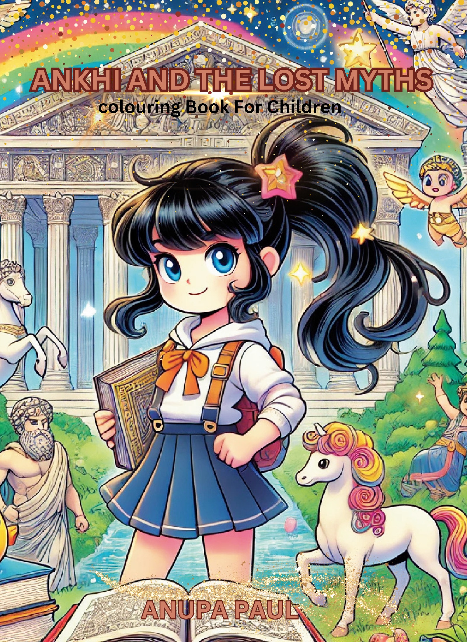 Ankhi & The Lost Myths Colouring Book | Pothi.com