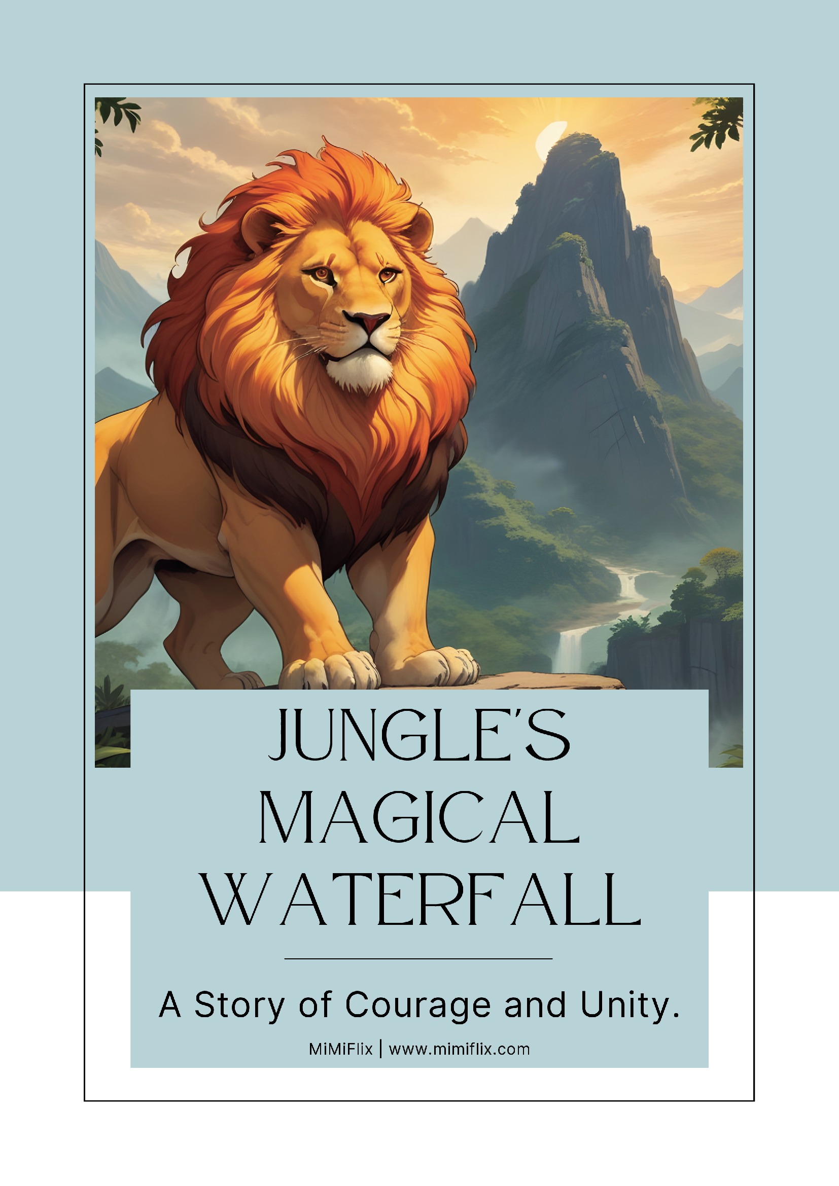 Jungle's Magical Waterfall | Pothi.com