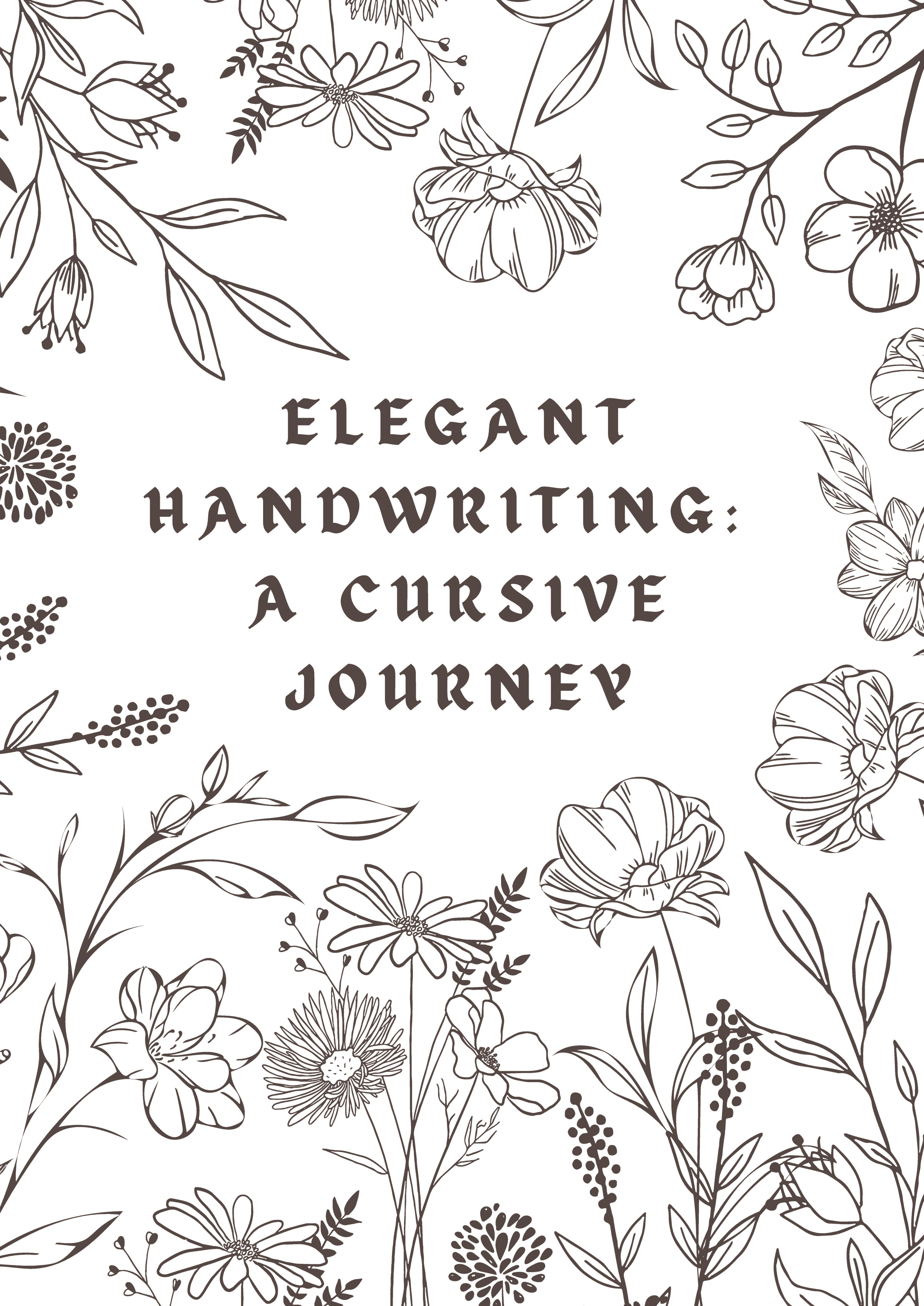 Elegant Handwriting: A Cursive Journey | Pothi.com