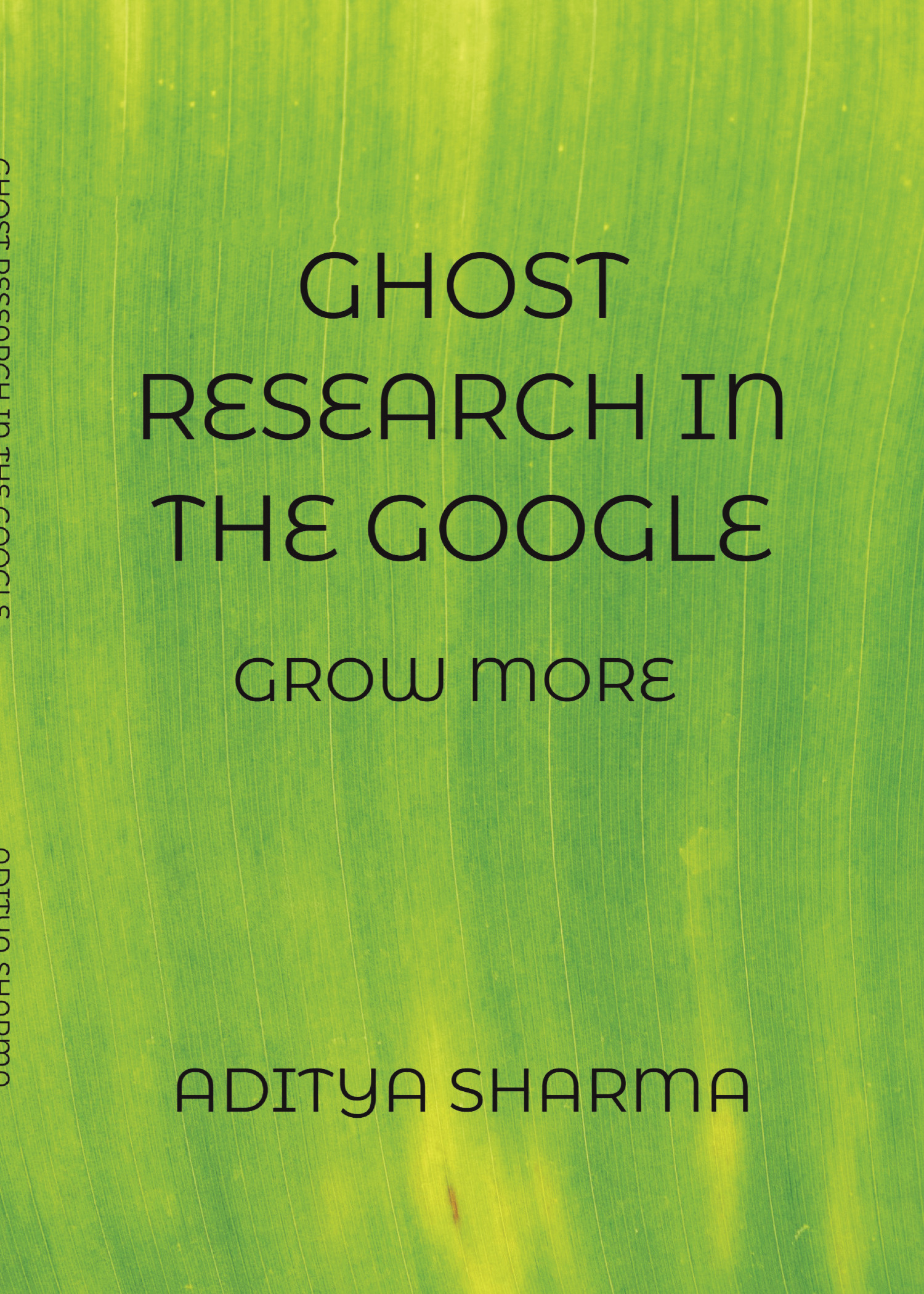 GHOST RESEARCH IN THE GOOGLE | Pothi.com