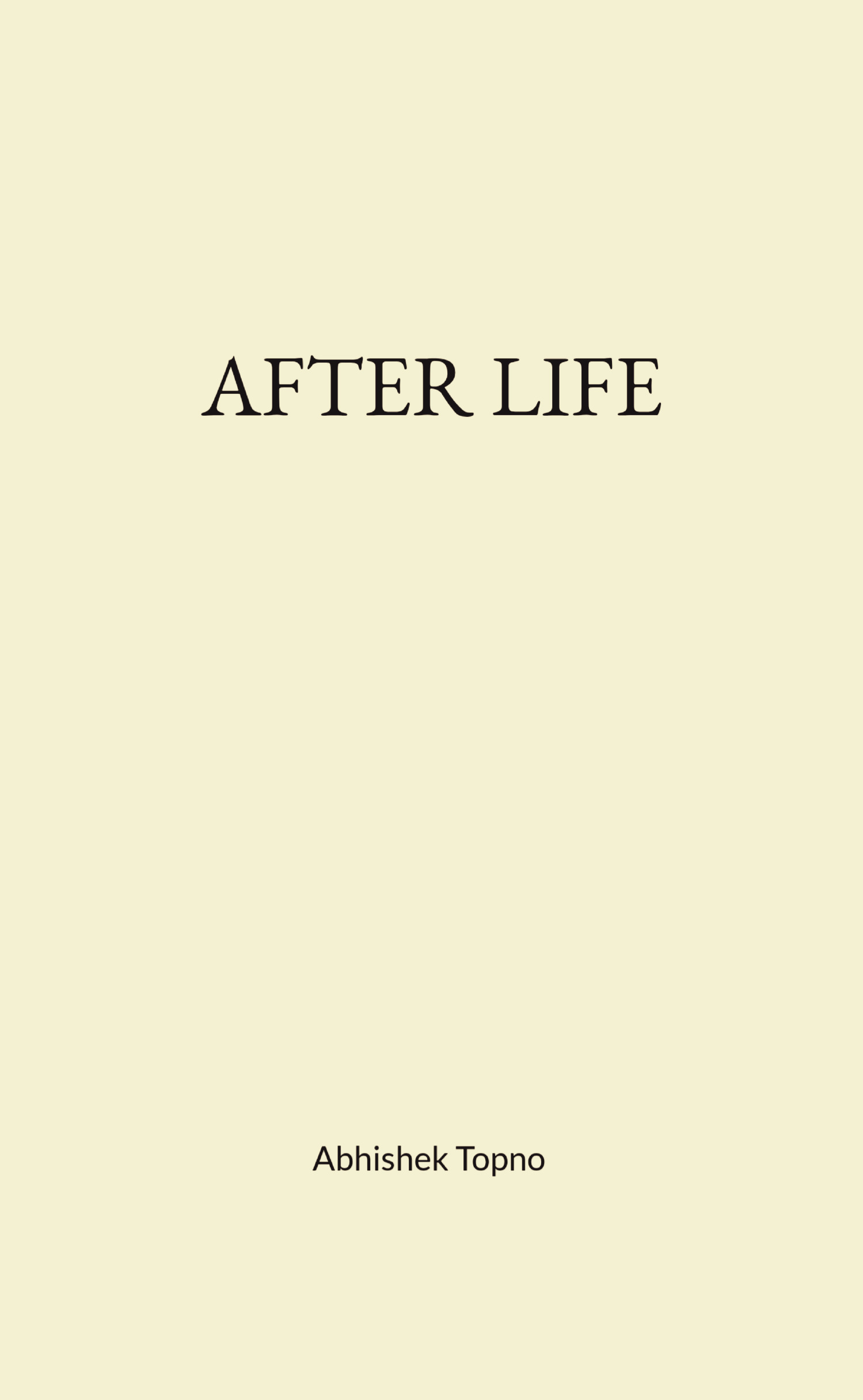 AFTER LIFE | Pothi.com