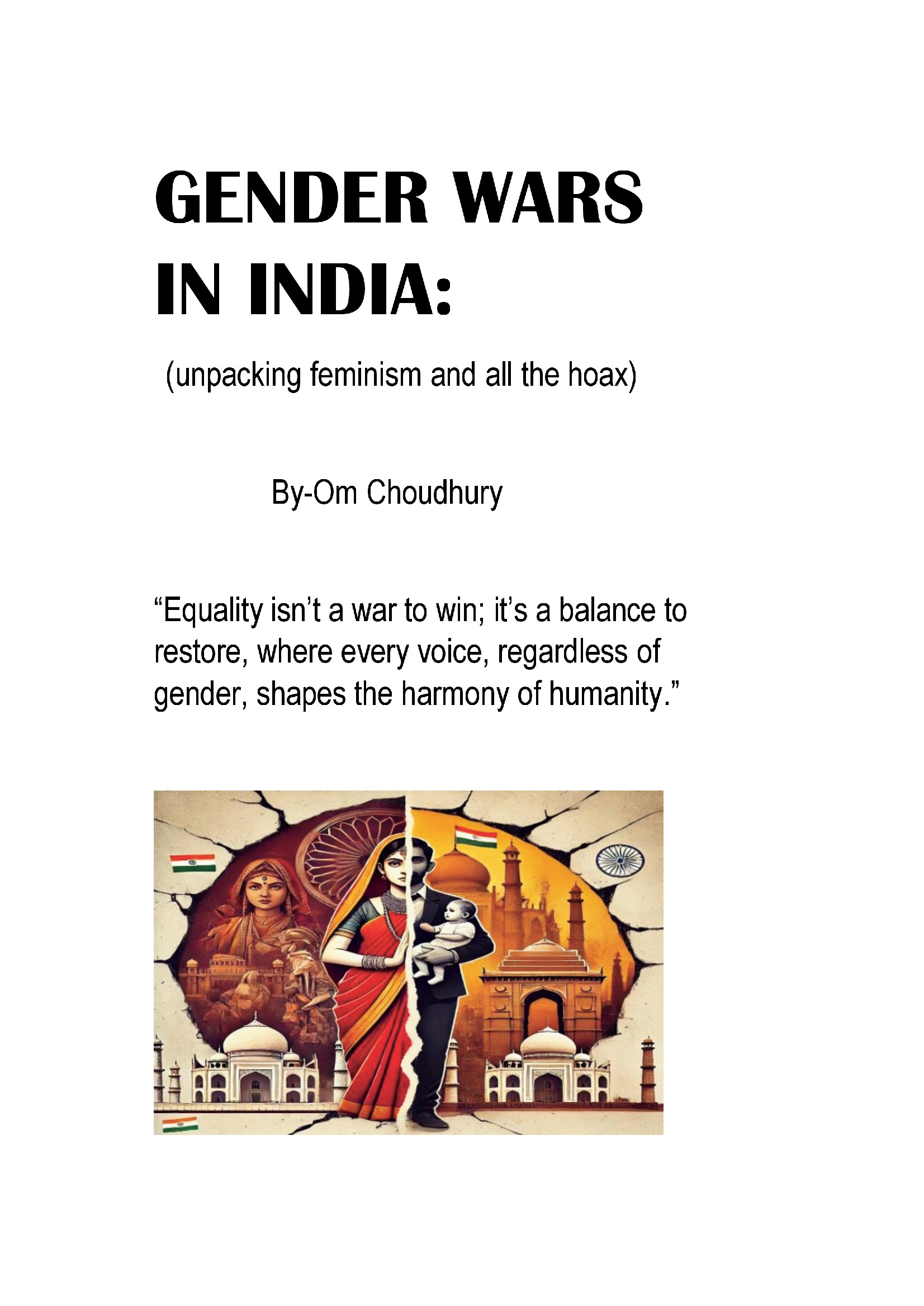 GENDER WARS IN INDIA: (UNPACKING FEMINISM AND ALL THE HOAX) | Pothi.com
