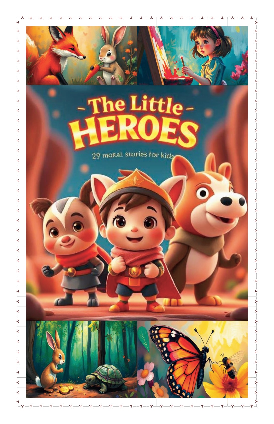 The Little Heroes: 29 Moral Stories for Kids | Inspiring Bedtime Tales ...