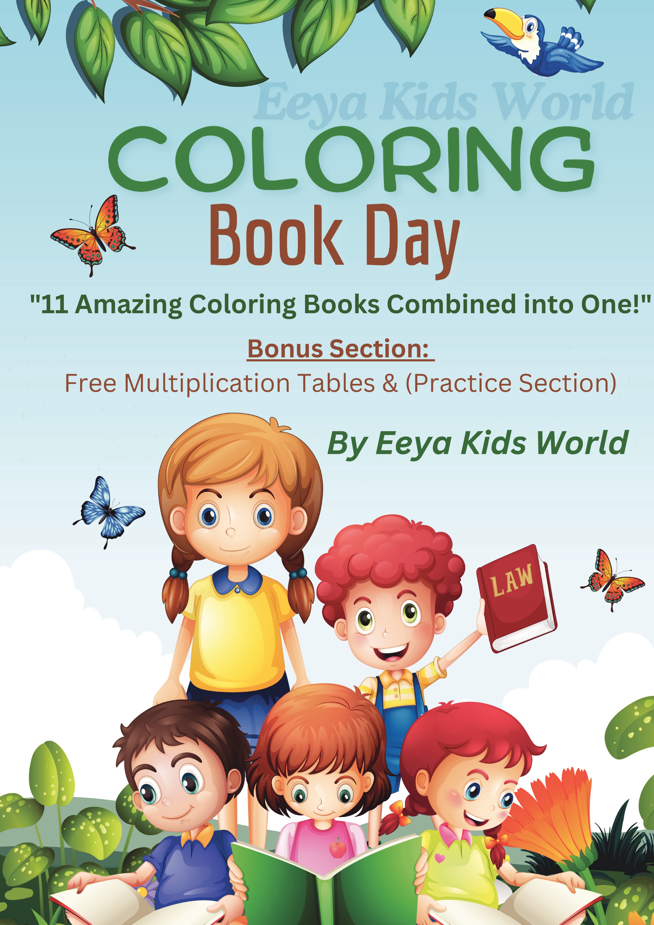 11 Amazing Coloring Books Combined into One! | Pothi.com