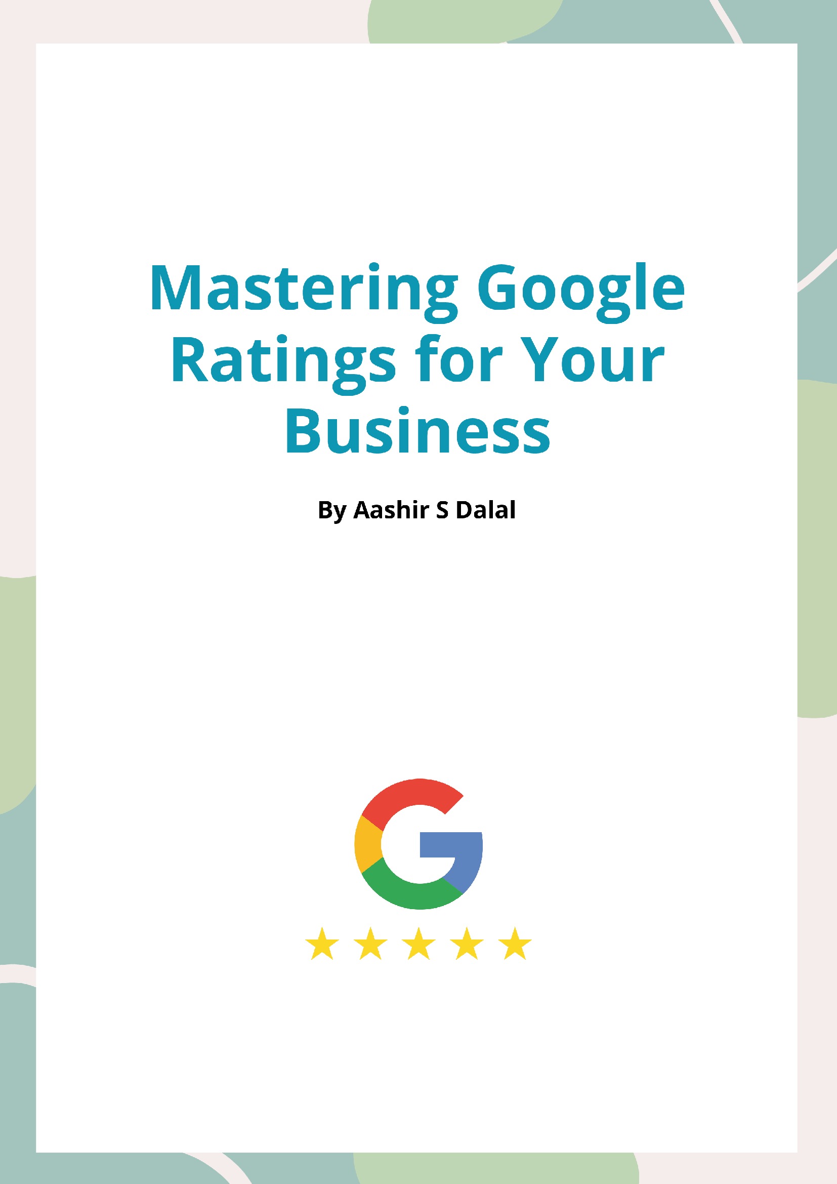 Mastering Google Ratings for Your Business | Pothi.com
