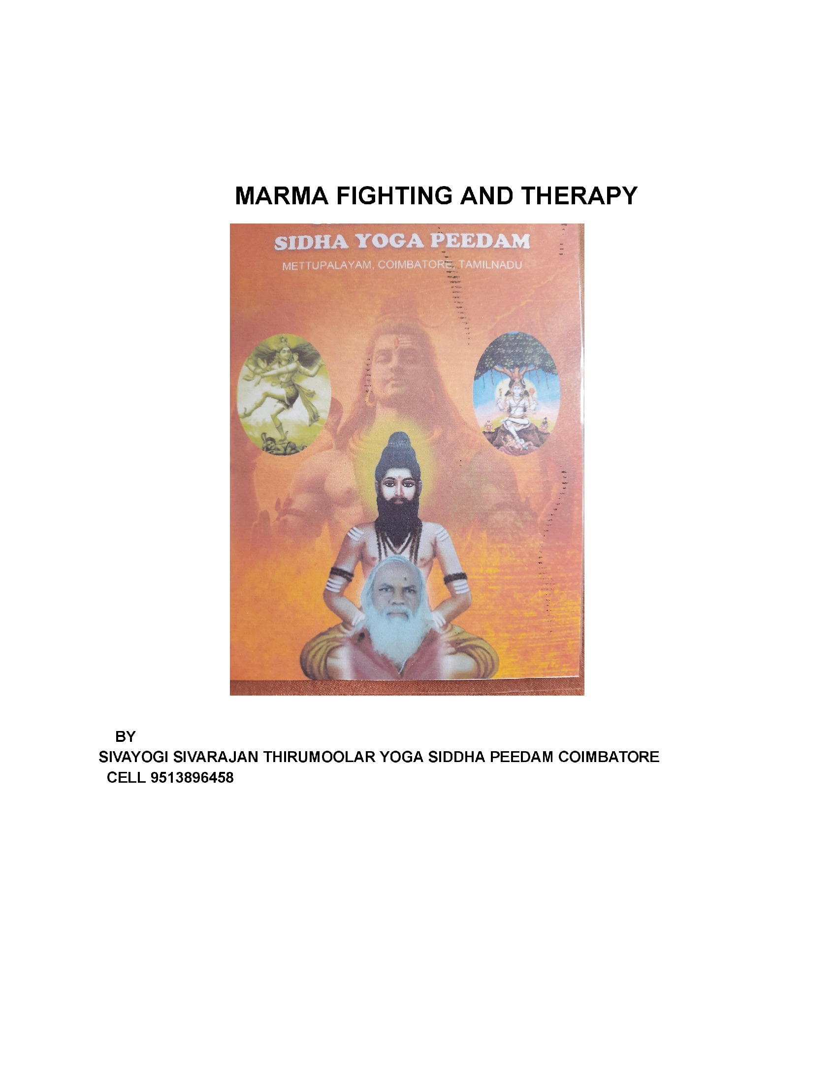 MARMA FIGHTING AND THERAPY | Pothi.com