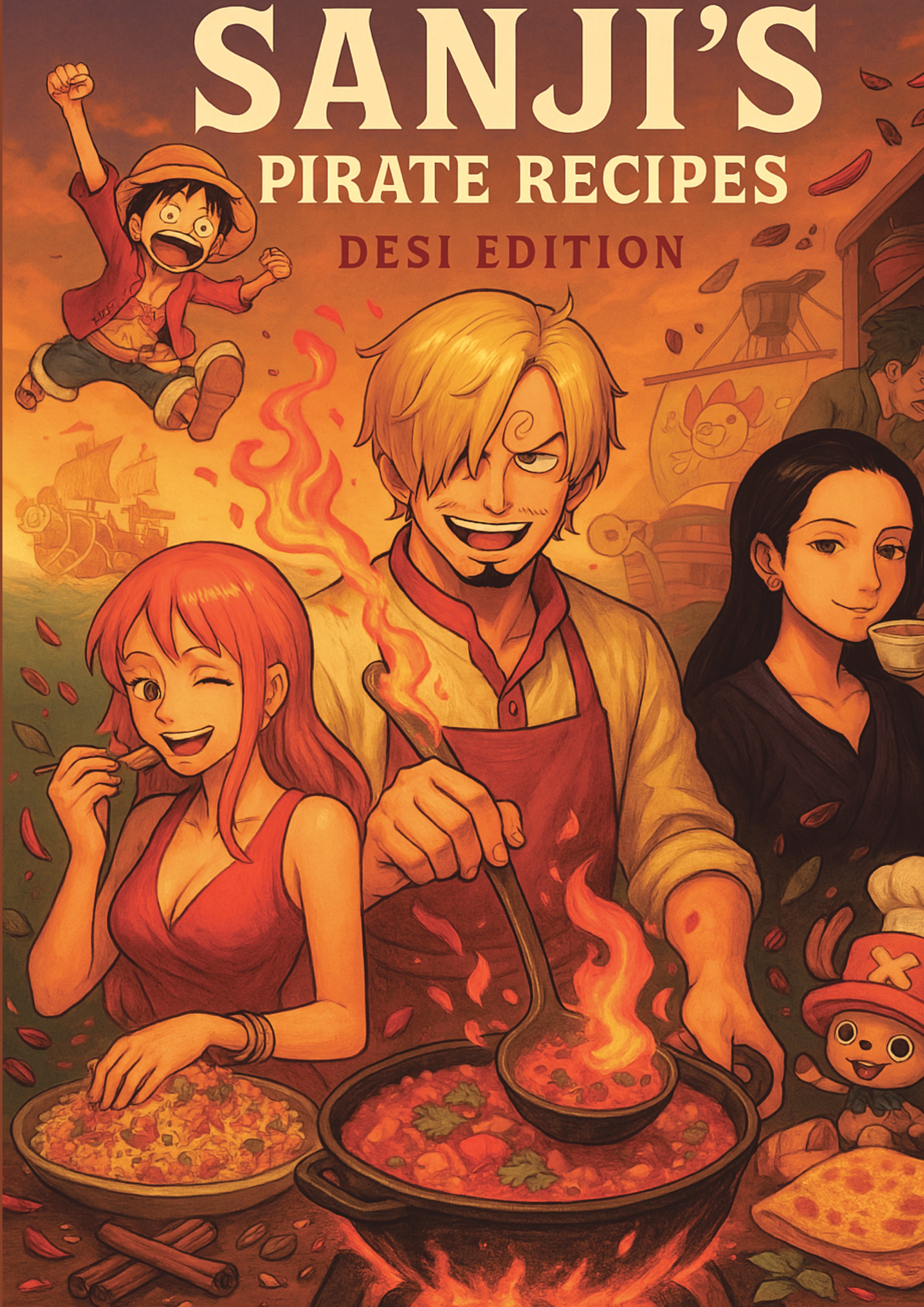 Sanji’s Pirate Recipes – Desi All Blue Edition | Pothi.com