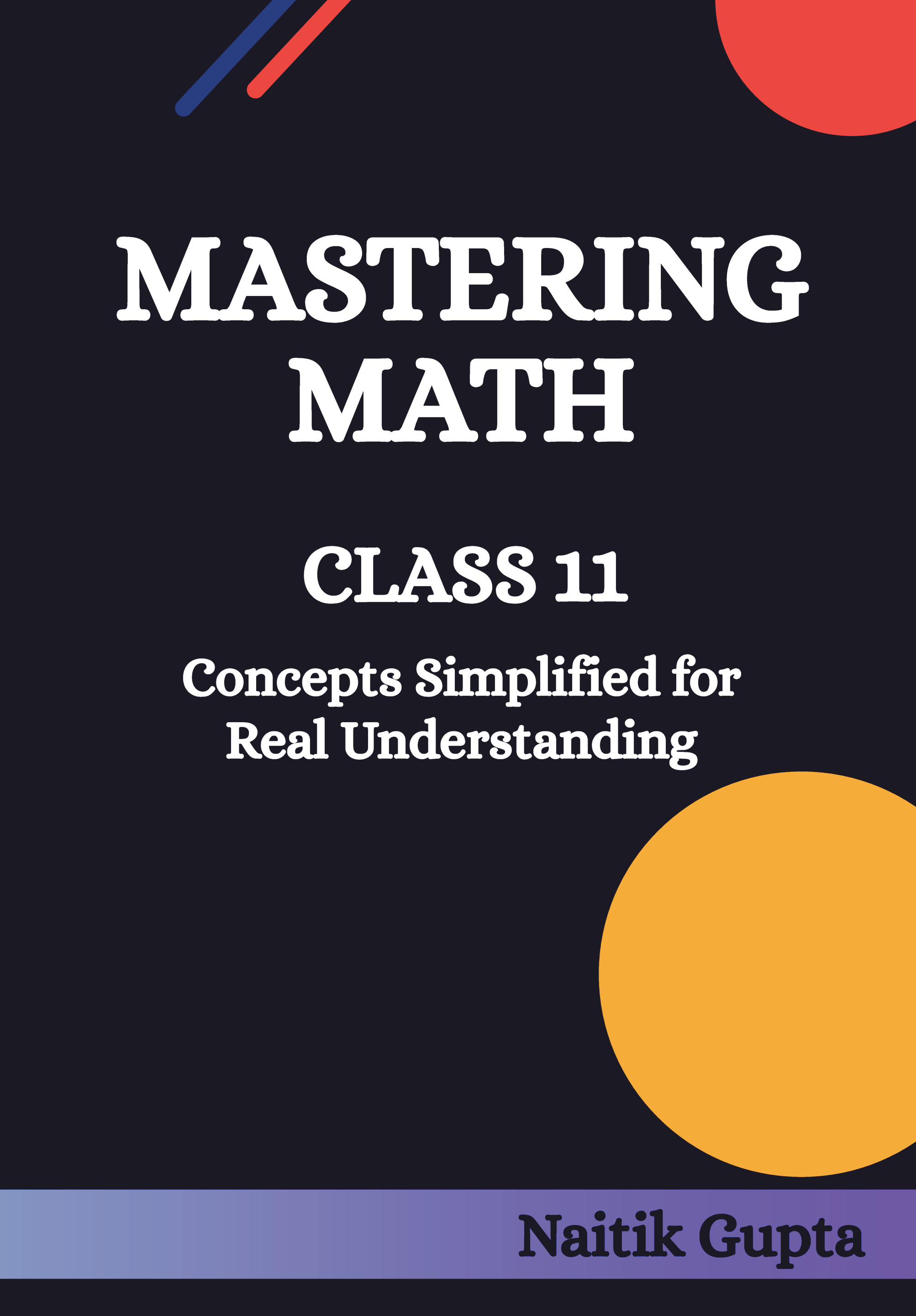 Mastering Class 11 Mathematics | Pothi.com