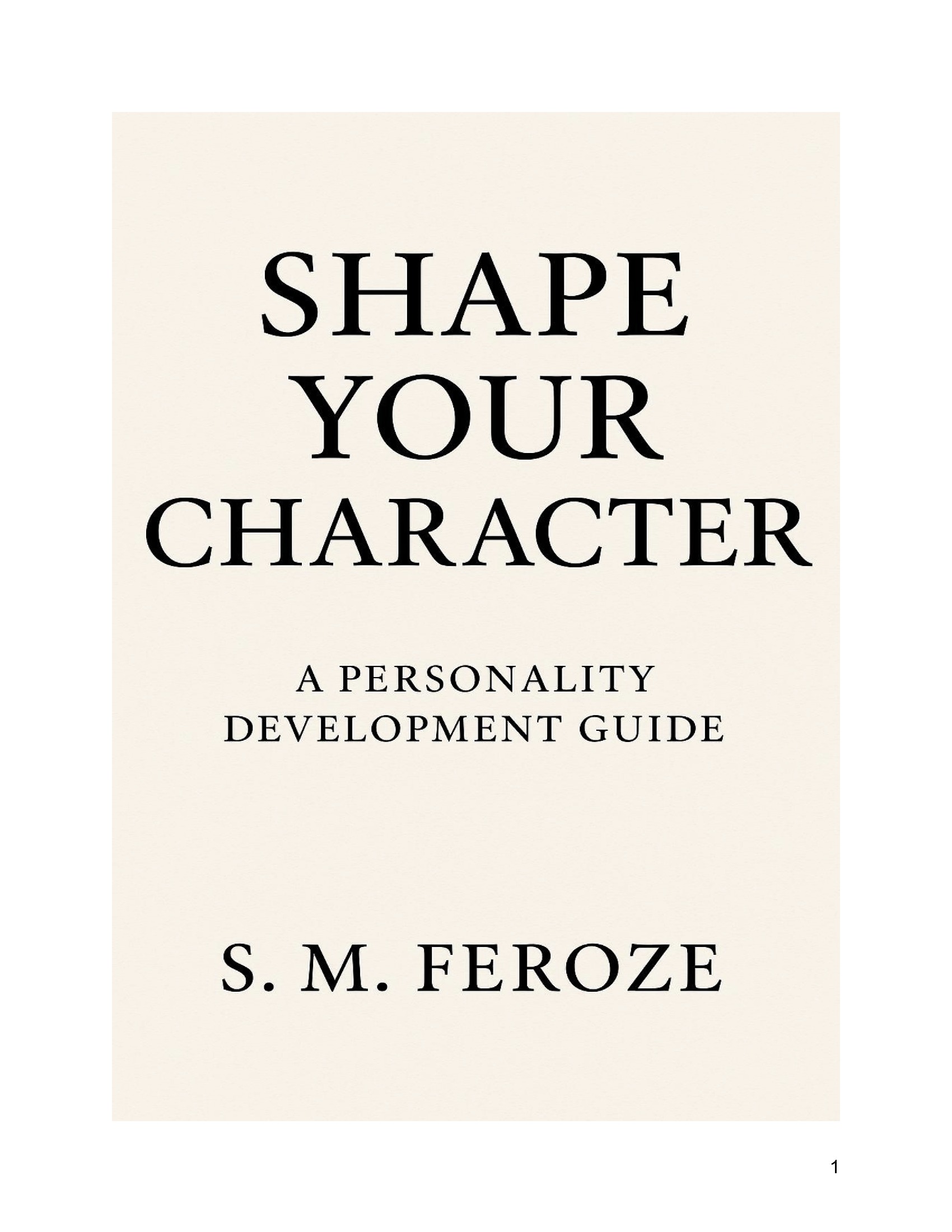 Shape your character | Pothi.com