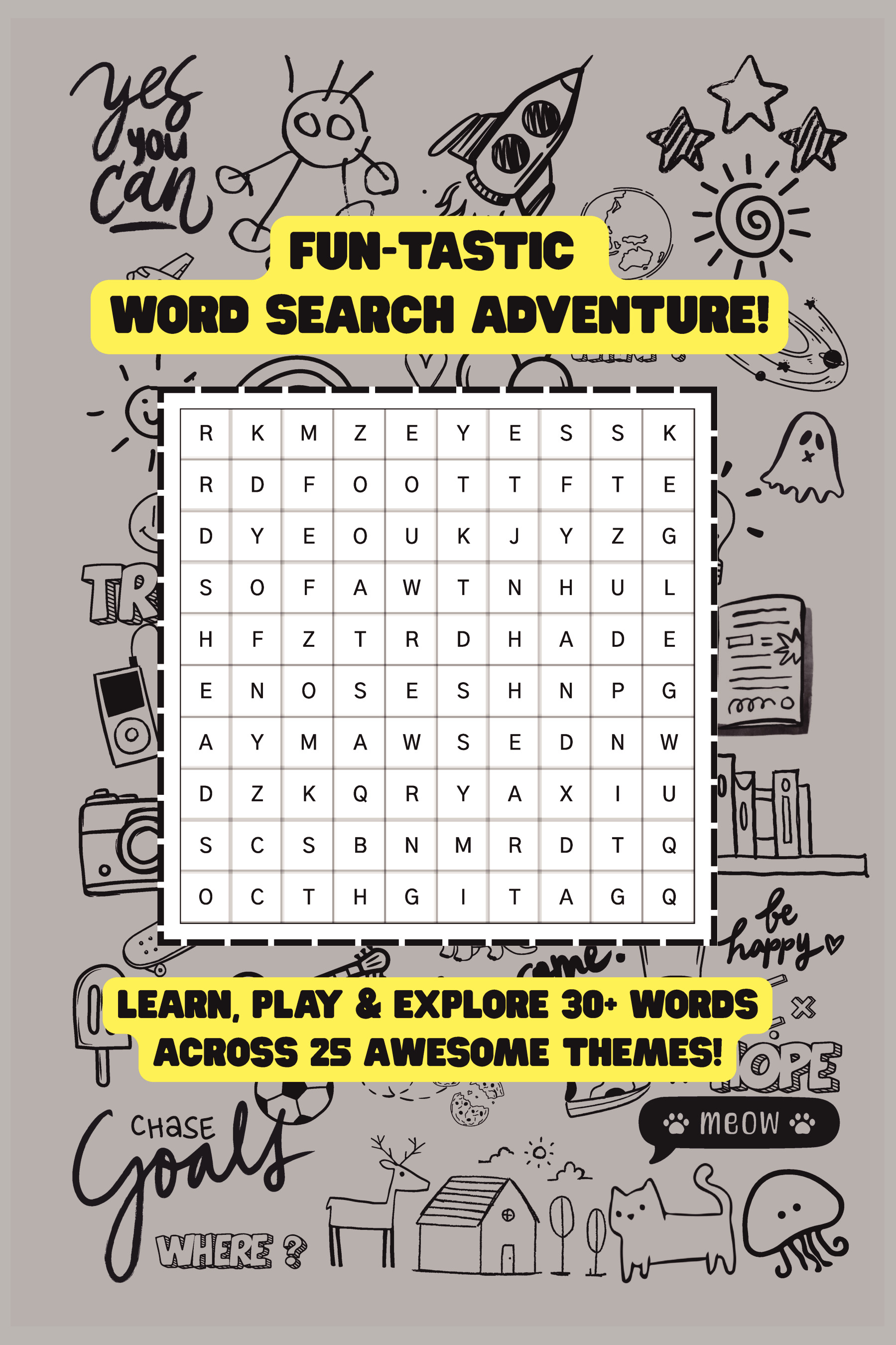 Fun-tastic word search adventure book | Pothi.com