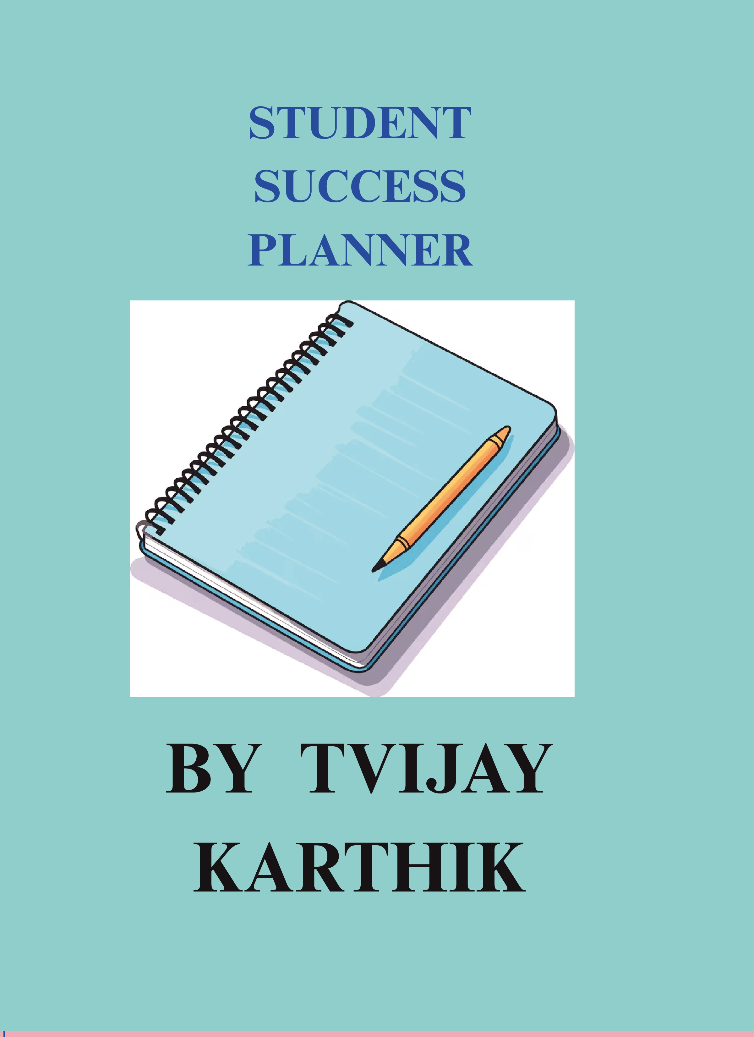 STUDENT SUCCESS PLANNER | Pothi.com
