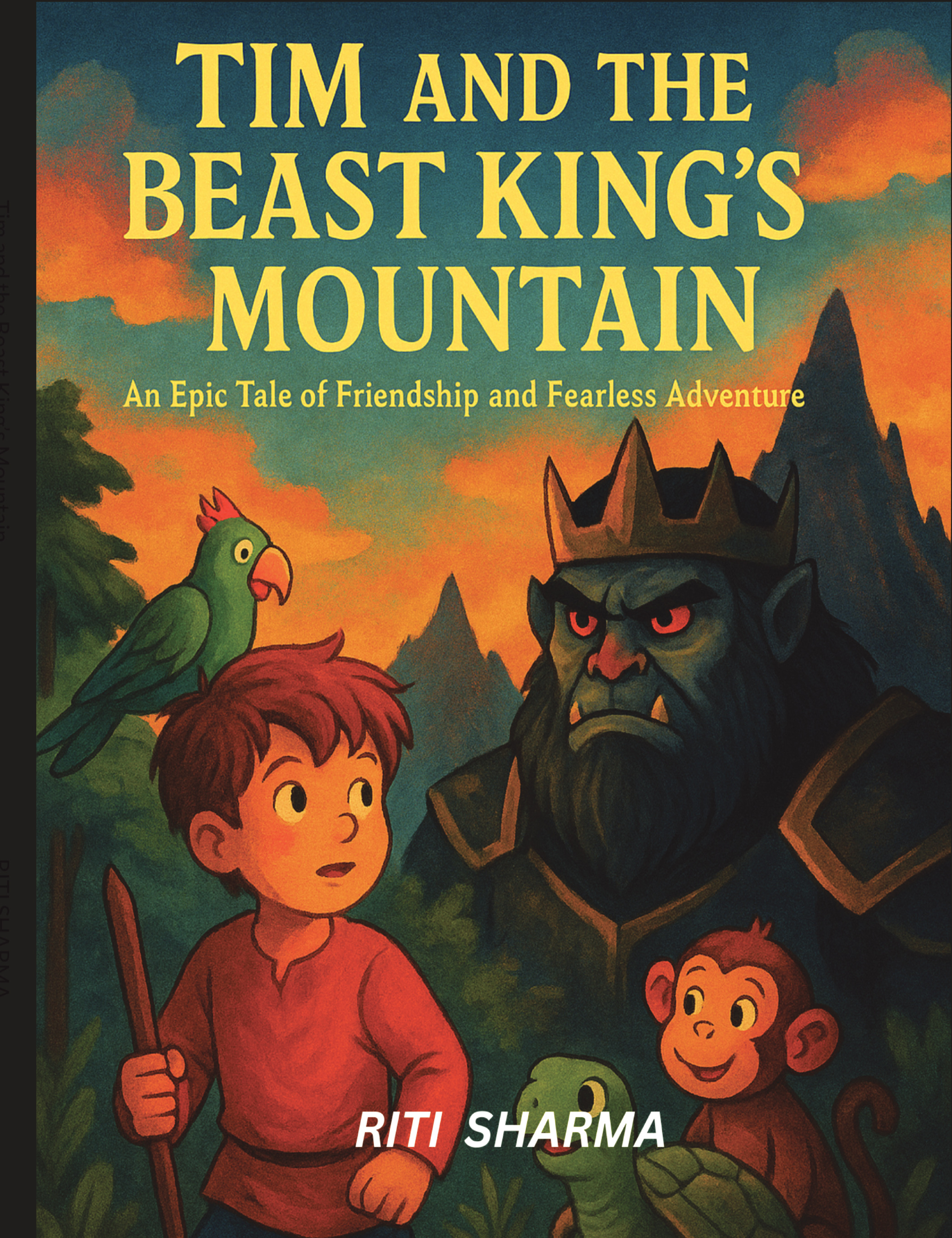 Tim and the Beast King’s Mountain | Pothi.com