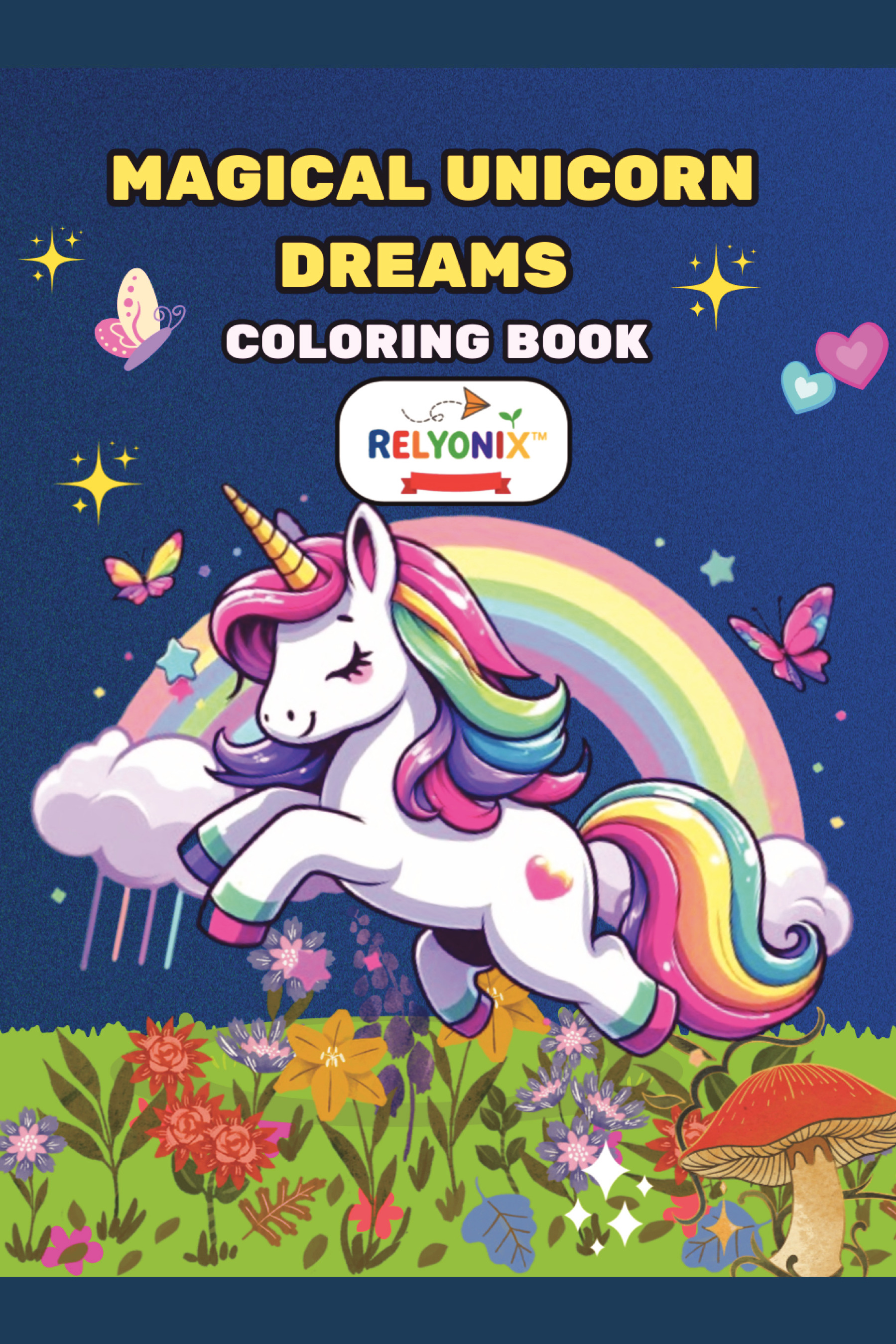 Magical Unicorn Dreams Coloring Book | Pothi.com