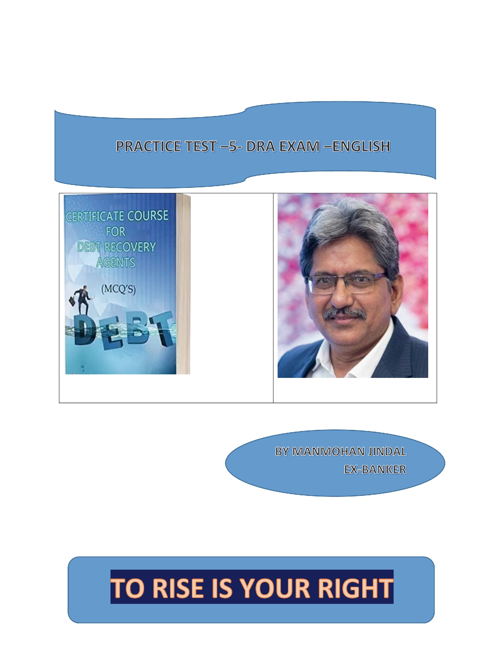 PRACTICE TEST -5- DRA EXAM - ENGLISH | Pothi.com