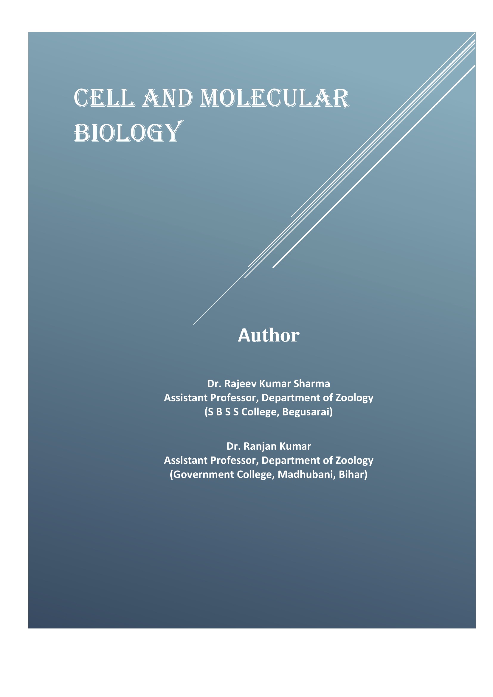 Cell and molecular biology | Pothi.com