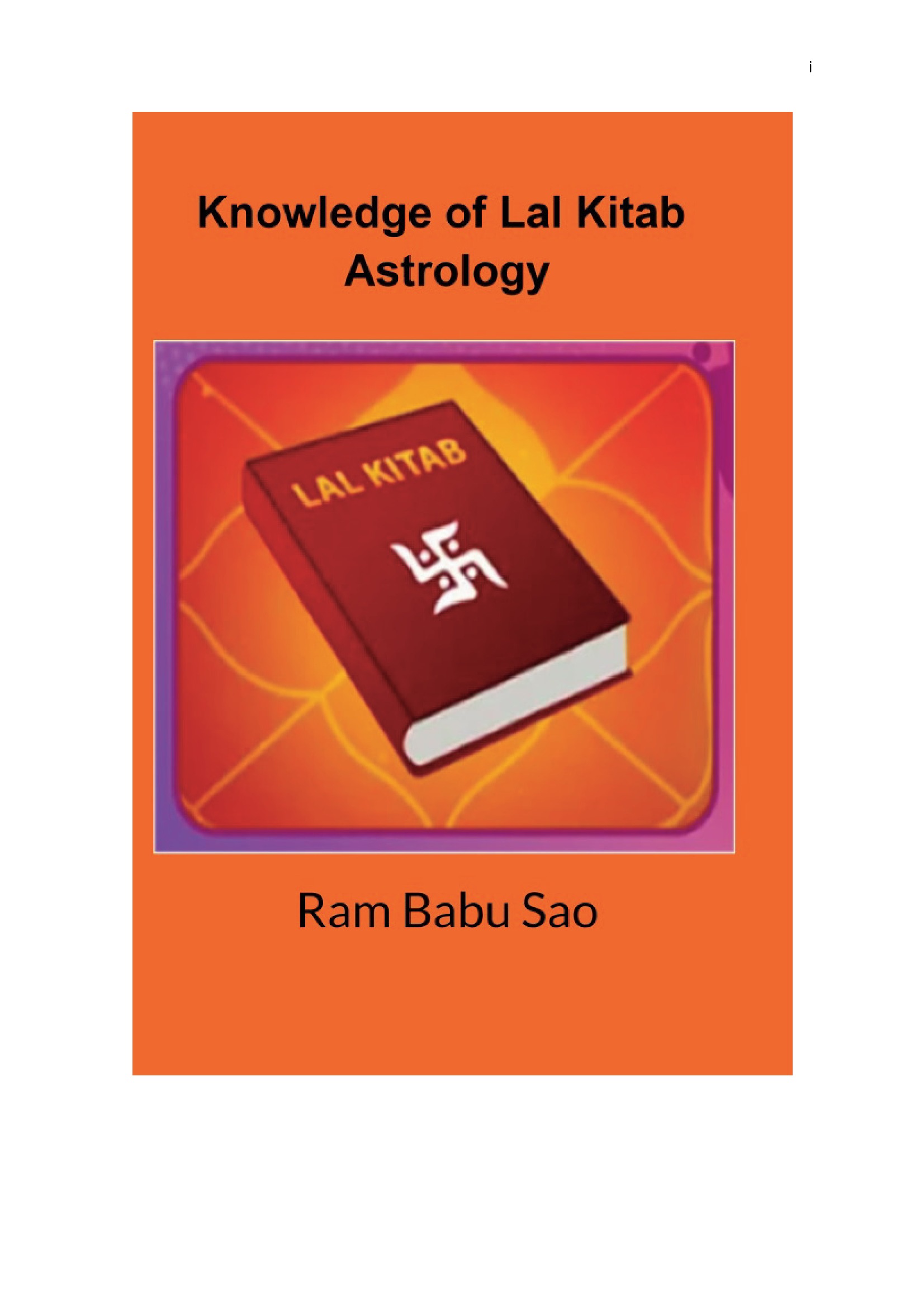 Knowledge of Lal Kitab Astrology | Pothi.com