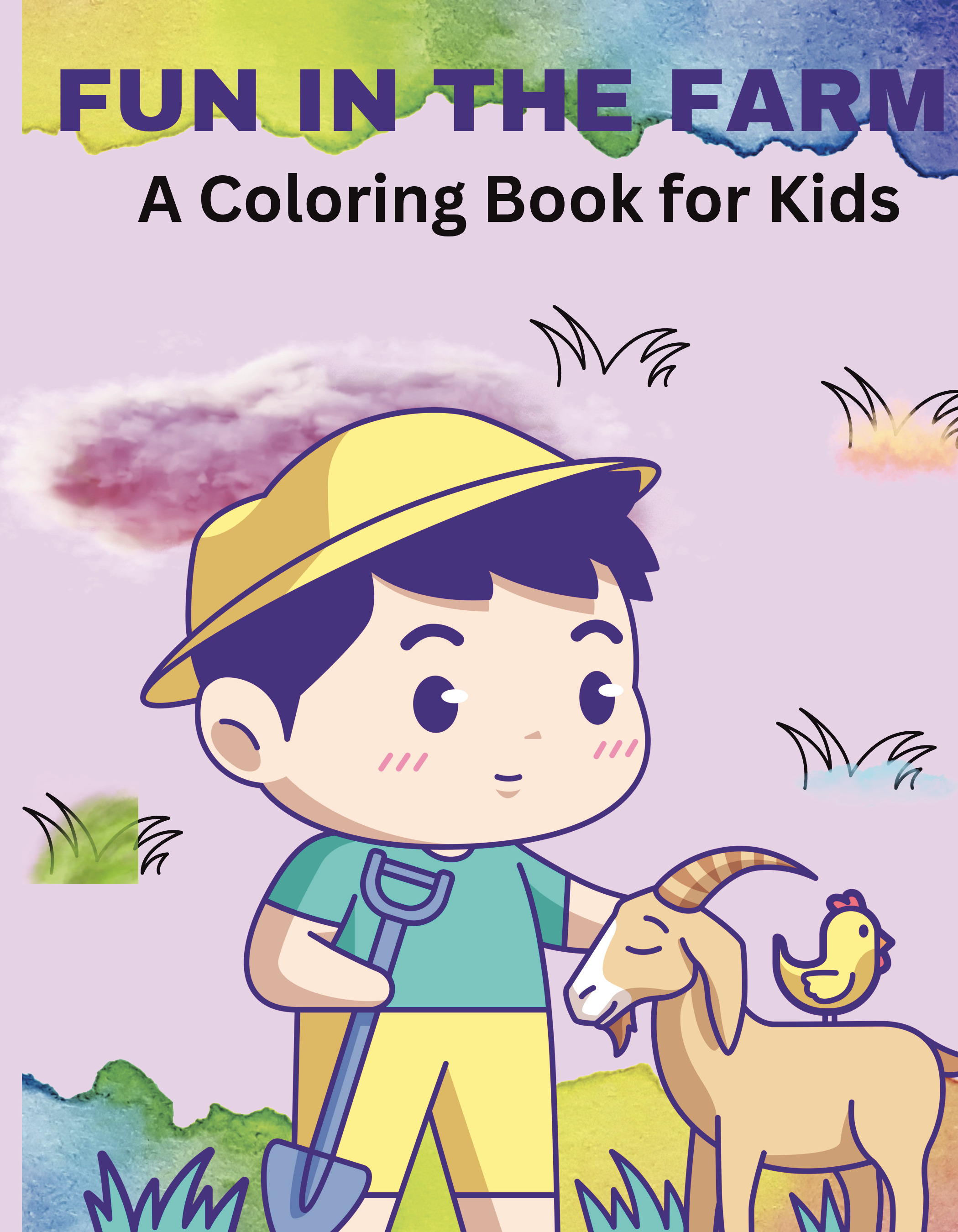 Fun in the Farm Coloring Book for Kids | Pothi.com