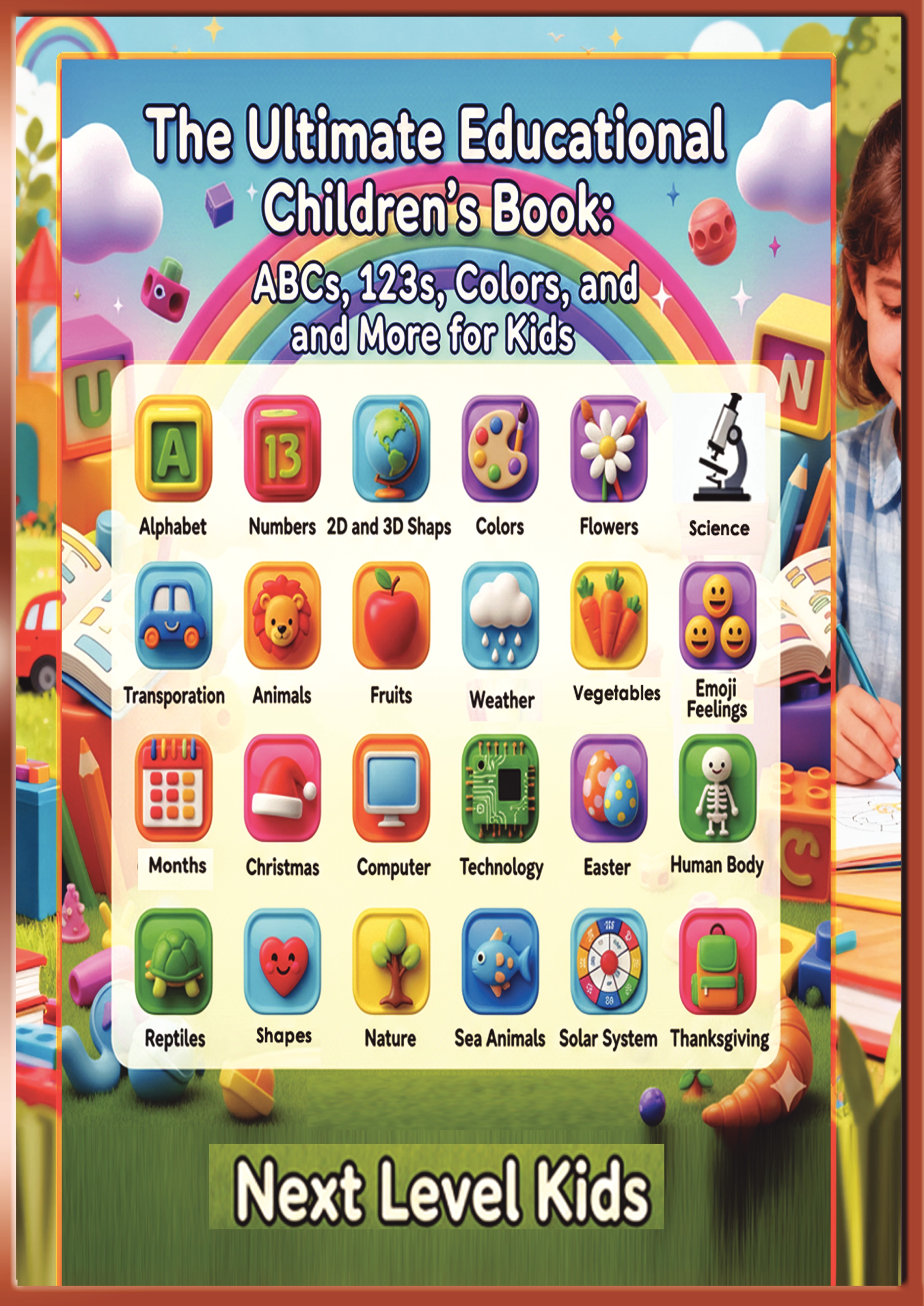Computer, Technology, Human Body, and the Solar System Learning Book for Kids Picture Book ...