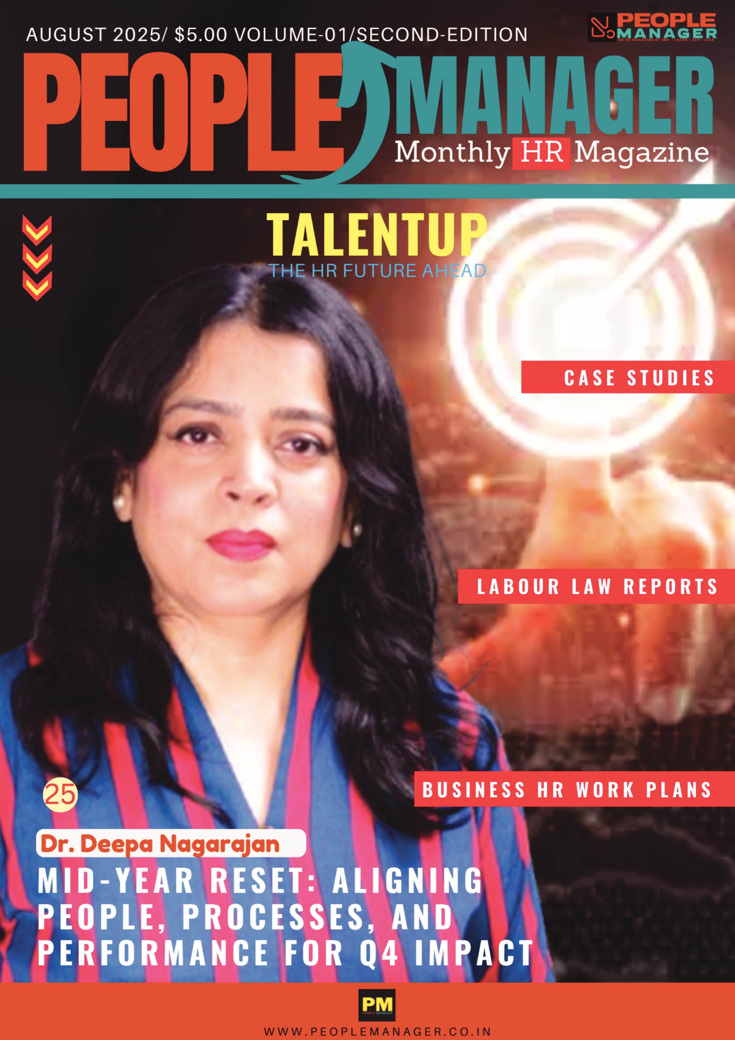 HR MAGAZINE AUGUST 2025 ISSUE- BW | Pothi.com