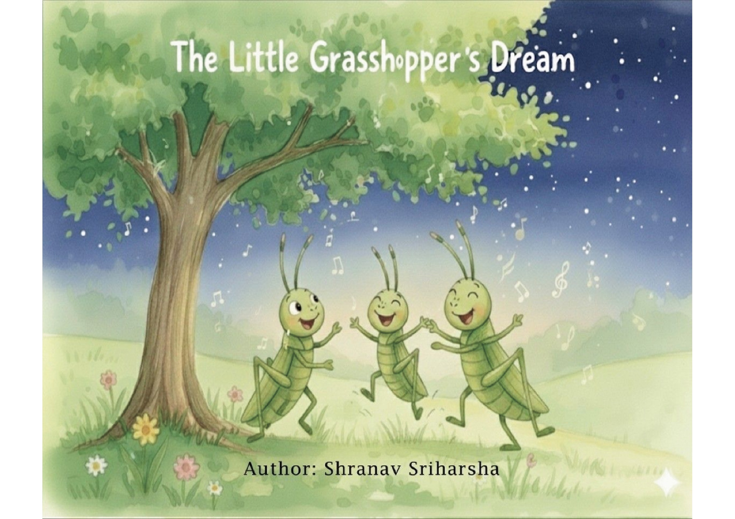 A little grasshopper's dream | Pothi.com