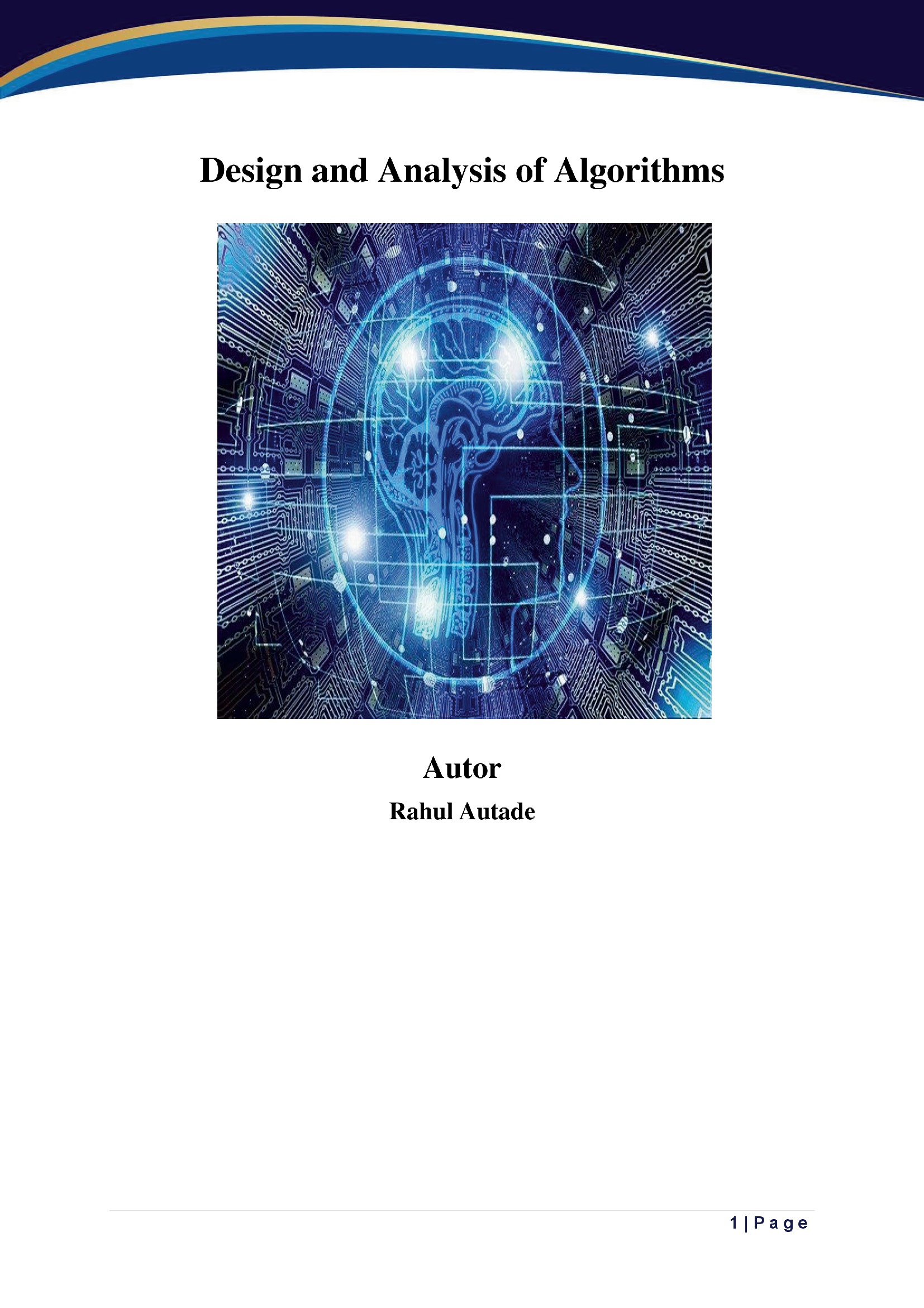 Design and Analysis of Algorithms | Pothi.com