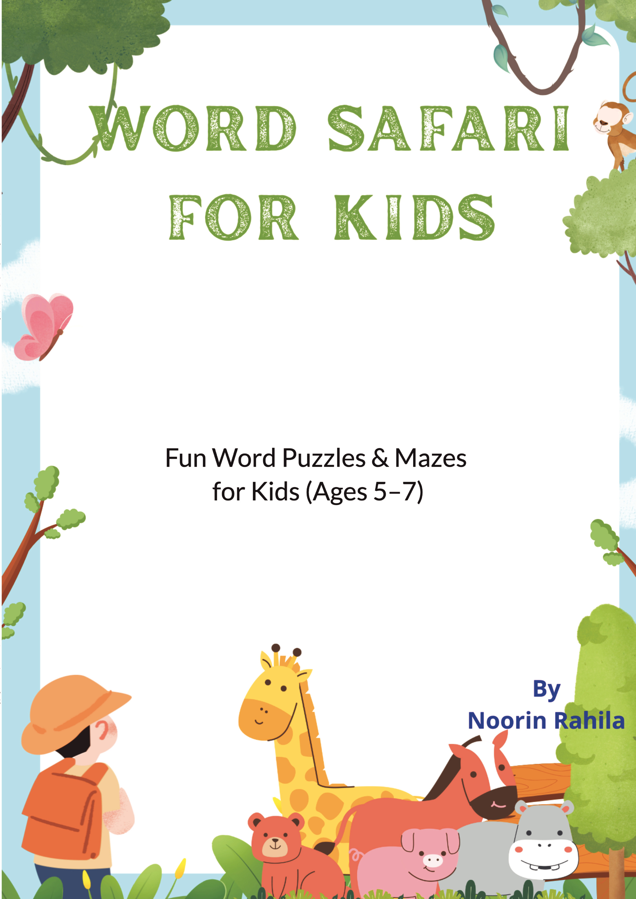 Word Safari For Kids: Fun Word Puzzles & Mazes (Ages 5–7) | Pothi.com