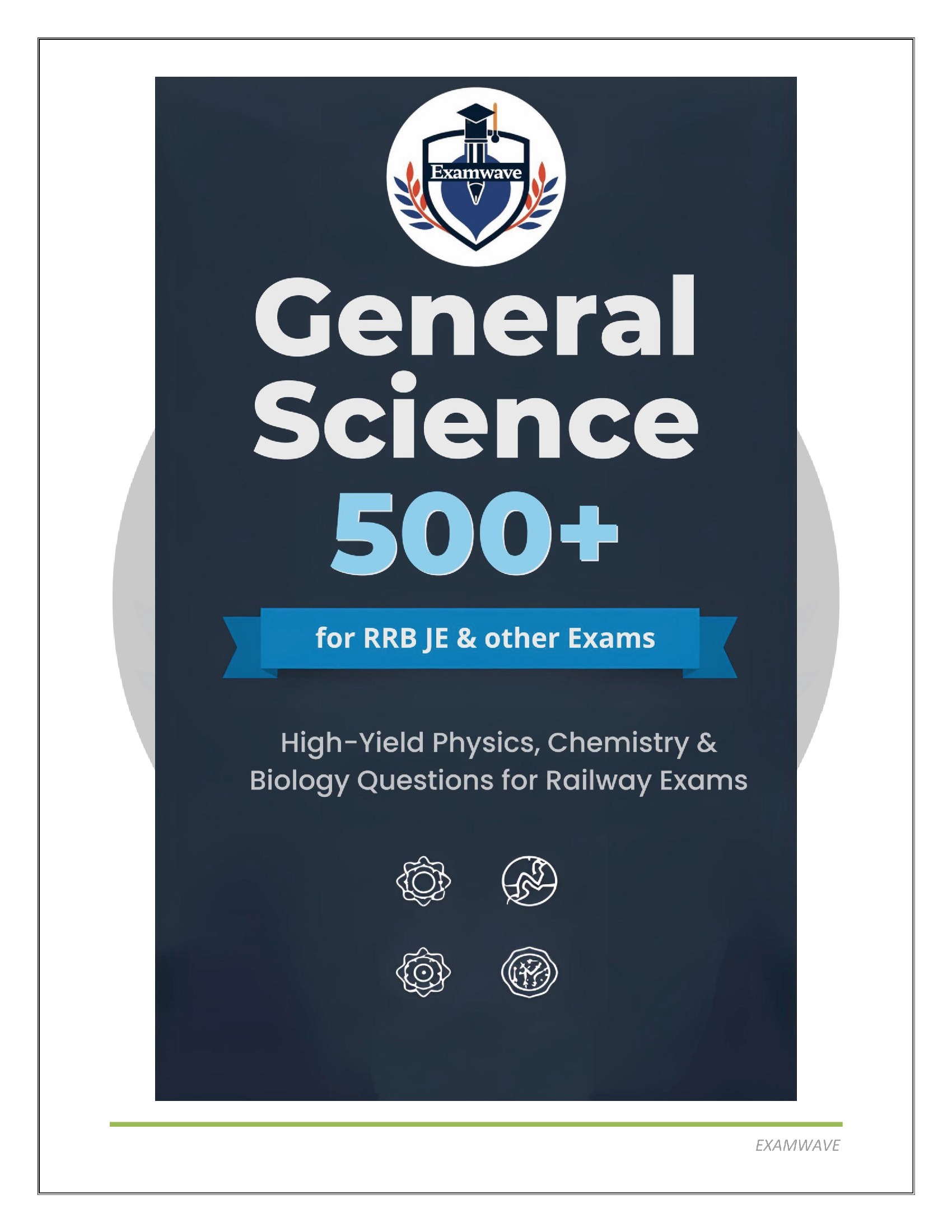 General Science 500+ MCQs for RRB JE & other Railway Exams | Pothi.com