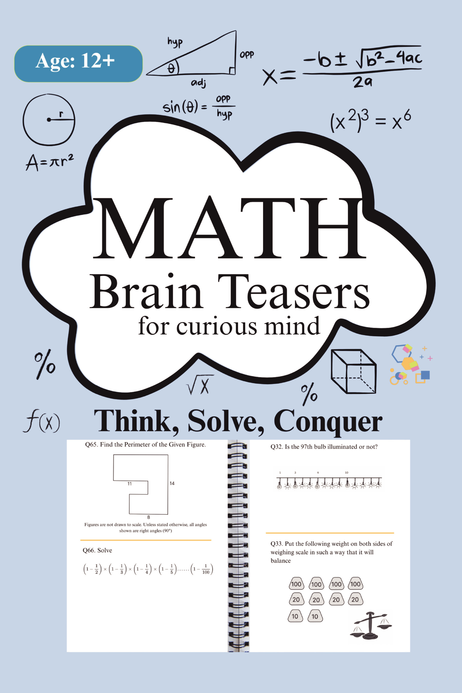 Math Brain Teasers for Smart Kids | Pothi.com
