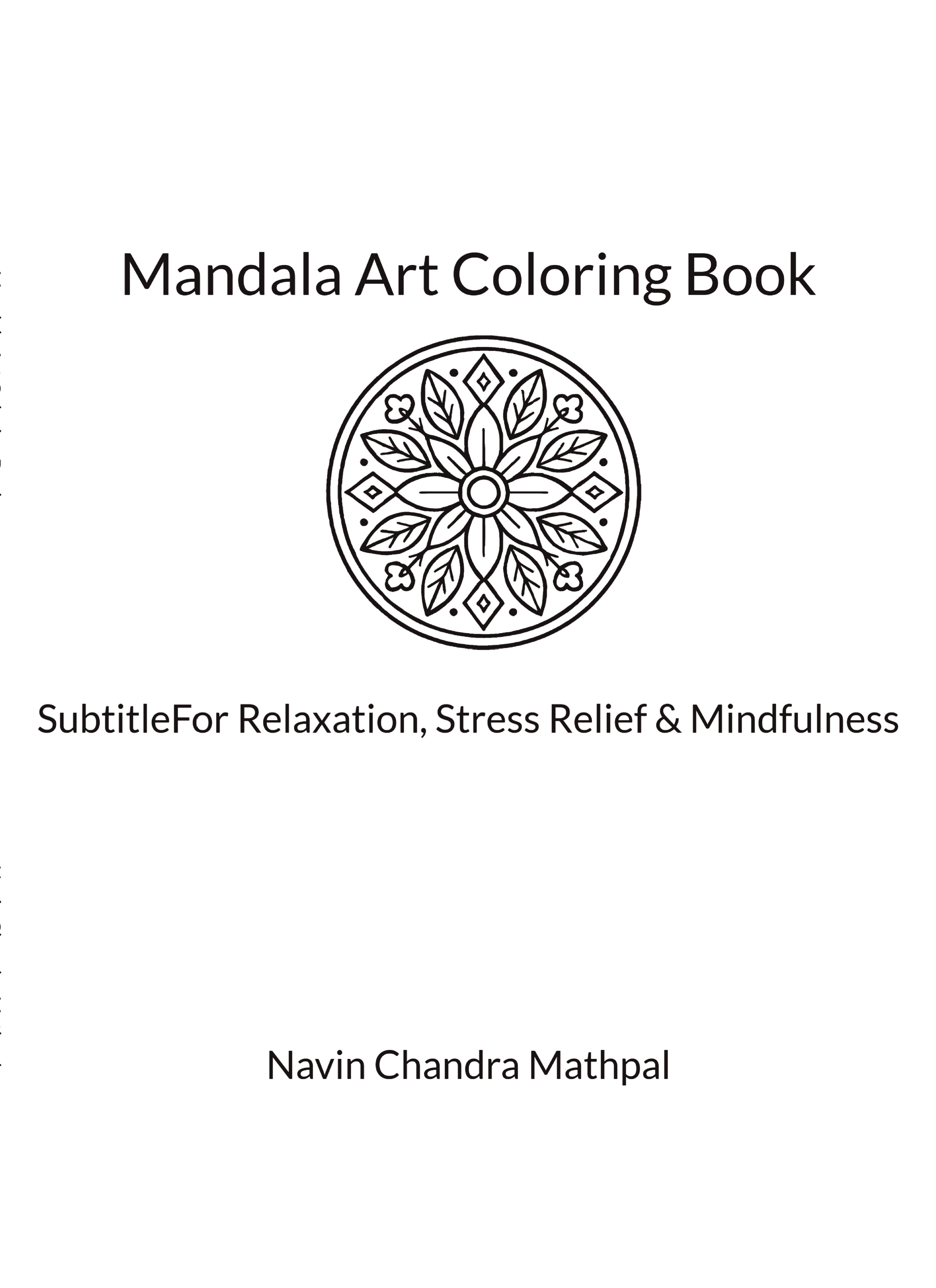 Mandala Art Coloring Book | Pothi.com