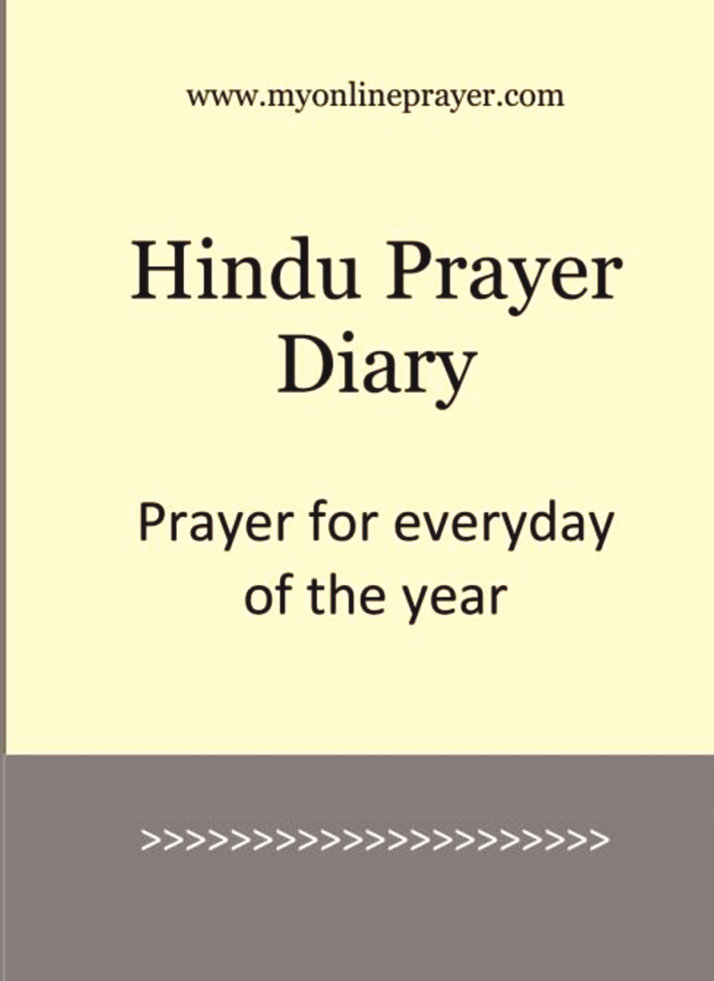 Hindu Prayer Diary | Pothi.com