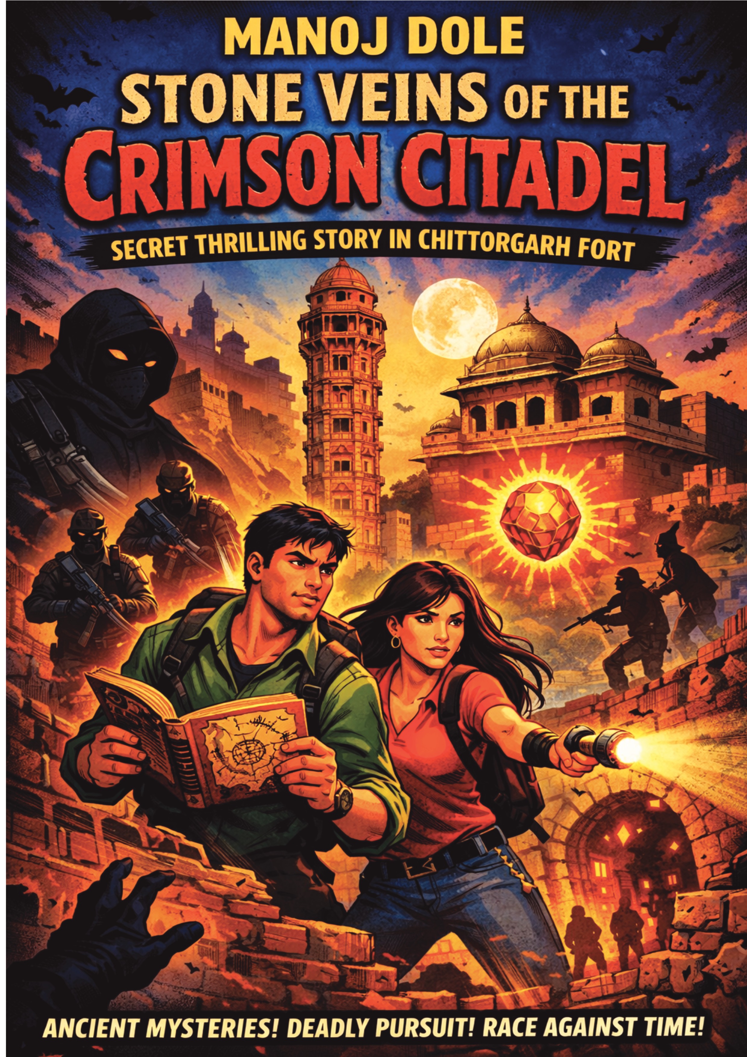 Stone Veins of the Crimson Citadel | Pothi.com