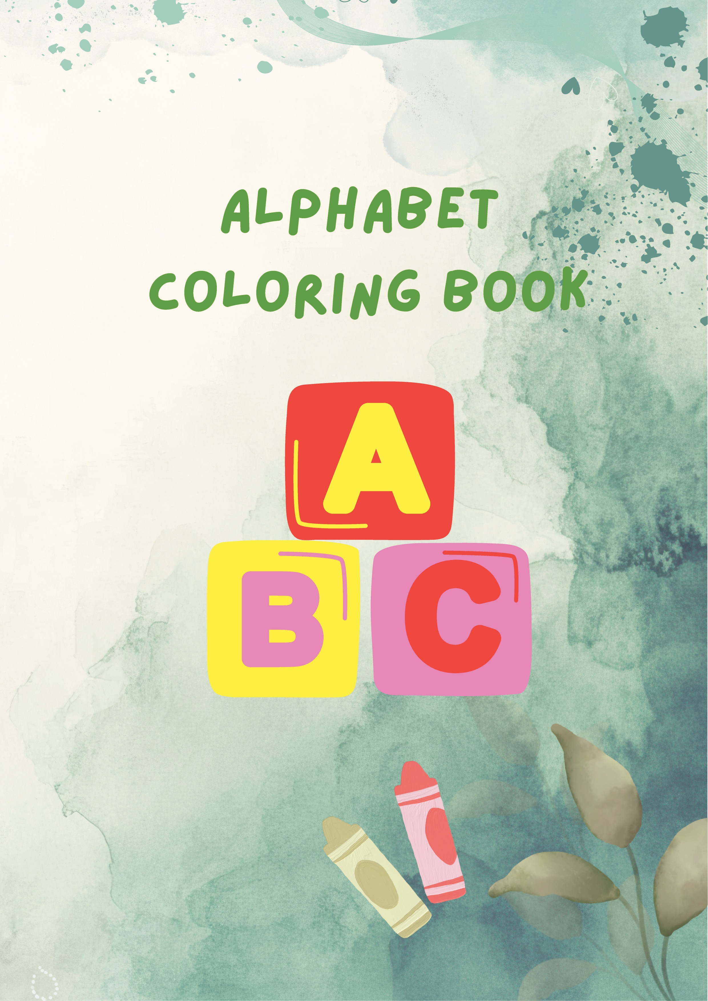 Alphabet A to Z Coloring Book for Kids | Pothi.com