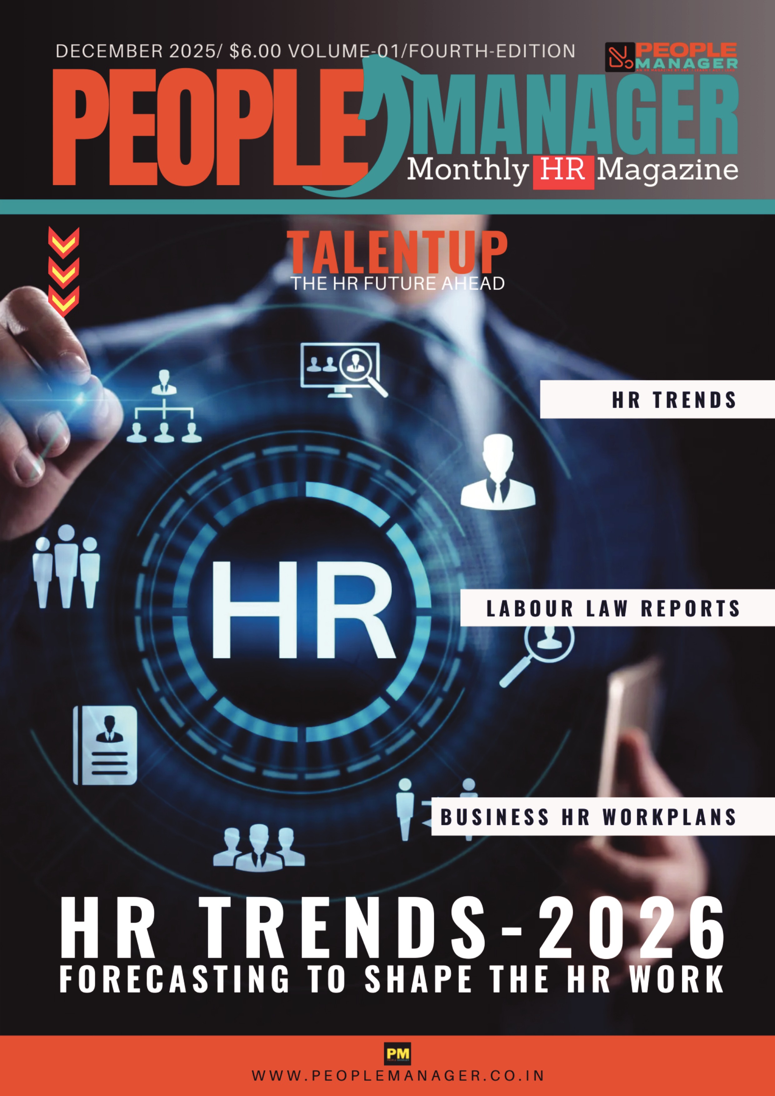 HR MAGAZINE DECEMBER 2025 ISSUE- BW | Pothi.com